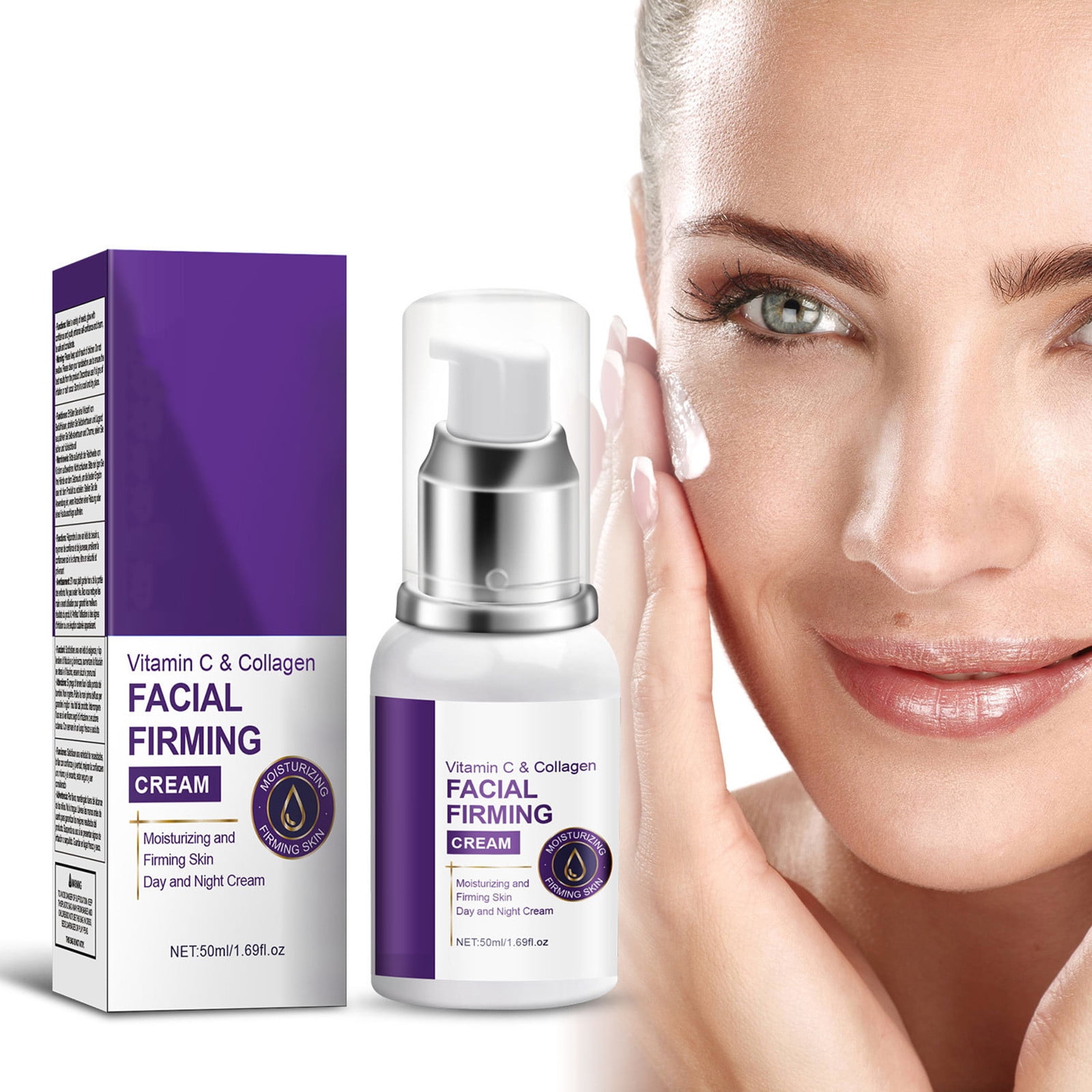 Herunwer Vitamin C And Collagens Facial Firming Cream Moisturizing Nourishing Brightening ...