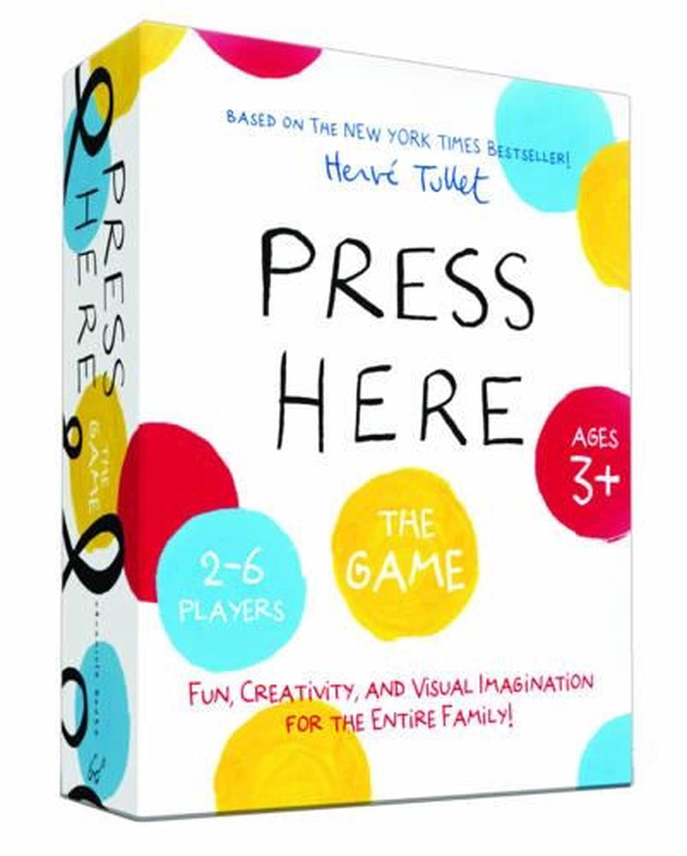 Herve Tullet: Press Here Game, Book 1 (Game) - Walmart.com