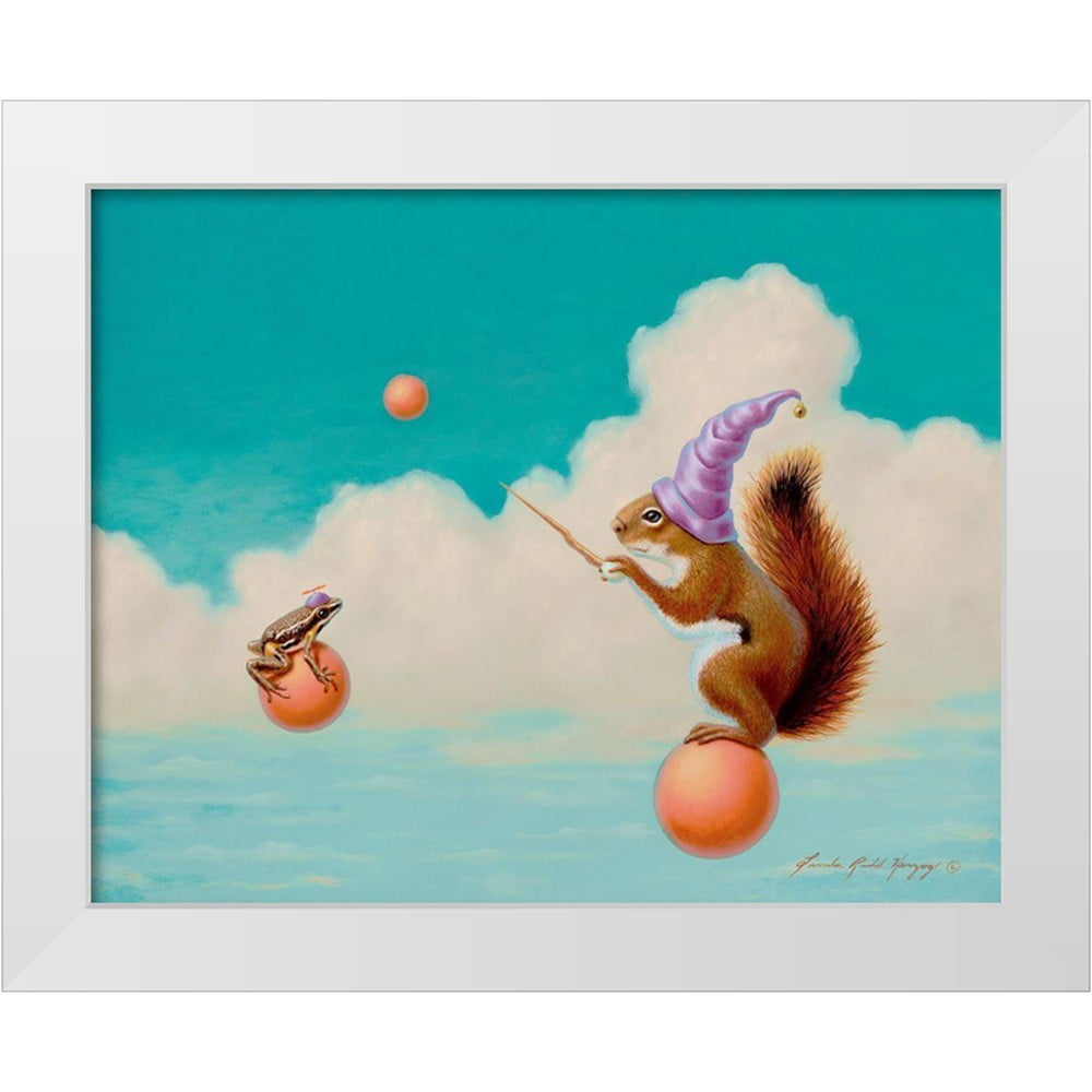 Herzog, Linda Ridd 14x12 White Modern Wood Framed Museum Art Print ...