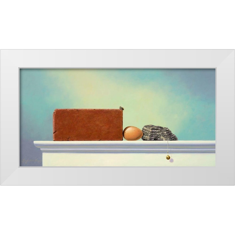 Herzog, Linda Ridd 14x9 White Modern Wood Framed Museum Art Print ...