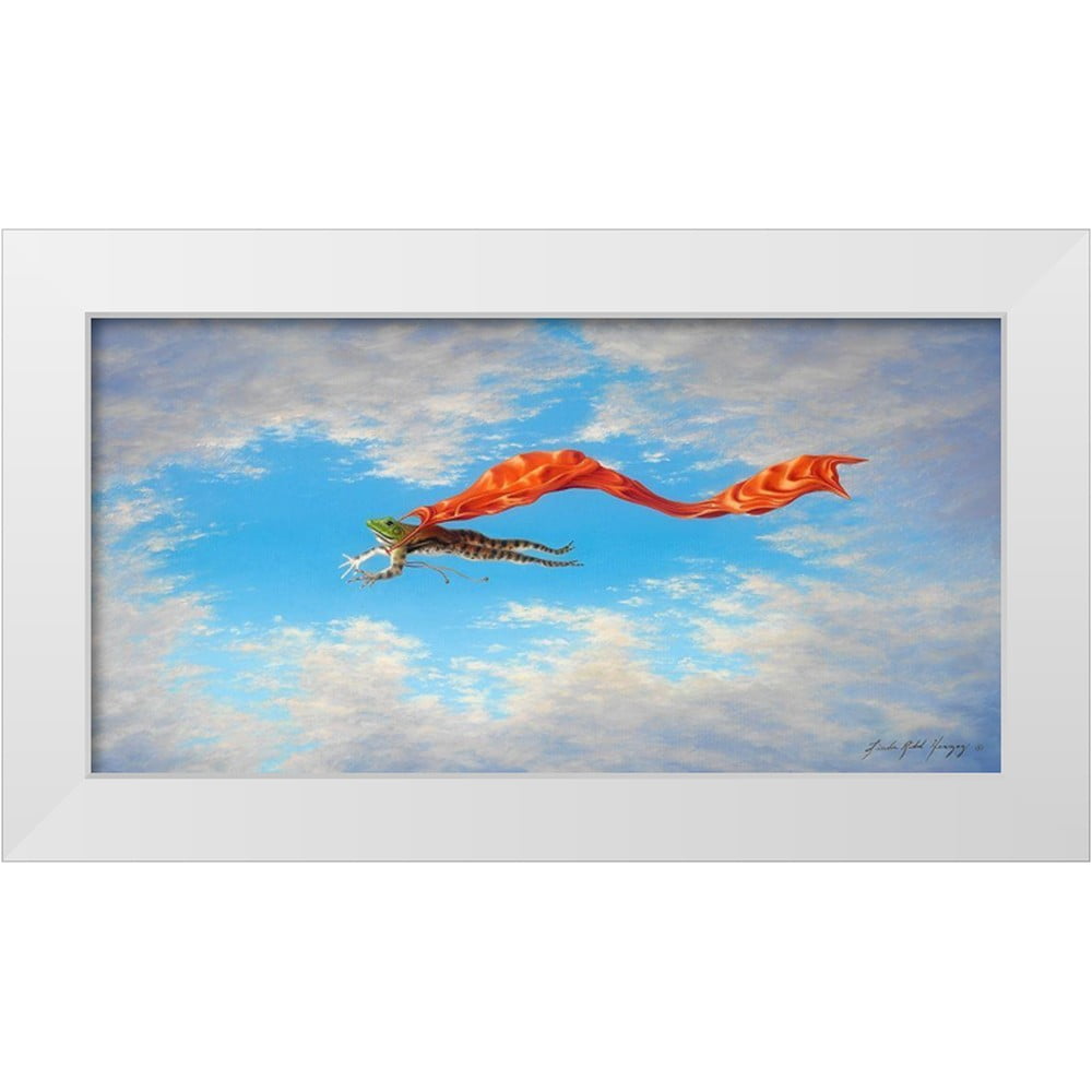 Herzog, Linda Ridd 18x11 White Modern Wood Framed Museum Art Print ...