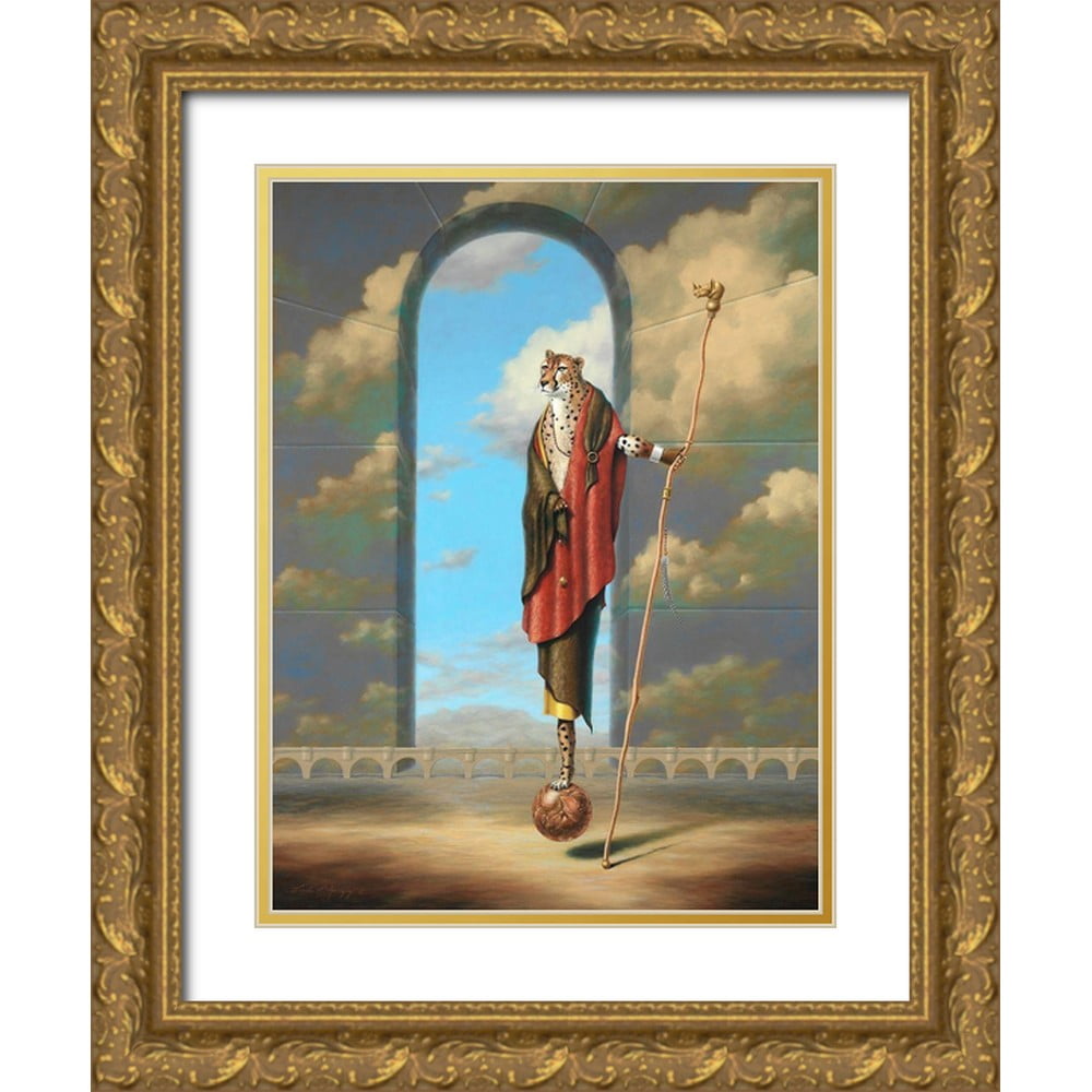 Herzog, Linda Ridd 19x24 Gold Ornate Wood Framed with Double Matting ...