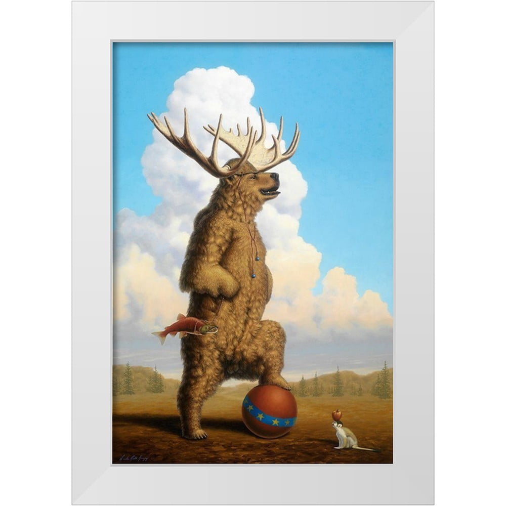 Herzog, Linda Ridd 23x32 White Modern Wood Framed Museum Art Print ...