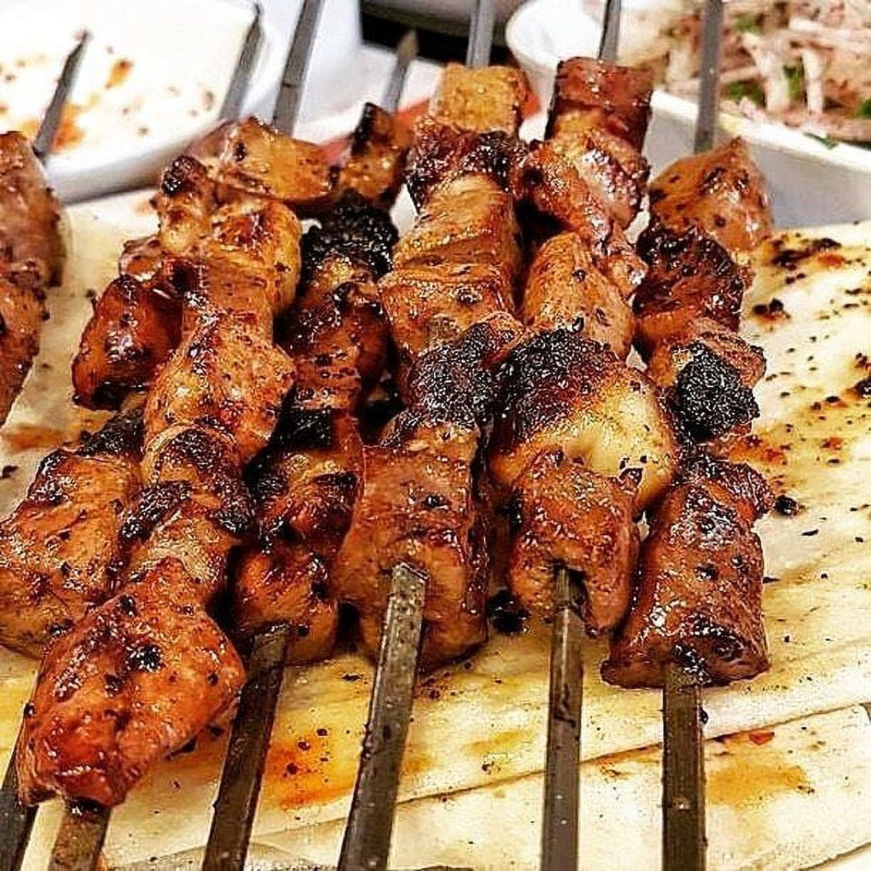 Hes Group Hand Forged Stainless Steel Sharp Blade Grilling Skewers 6 ...