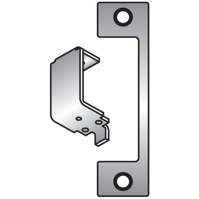 Hes H Plate Faceplate For Hes 1006 Series Electric Strikes For Use ...