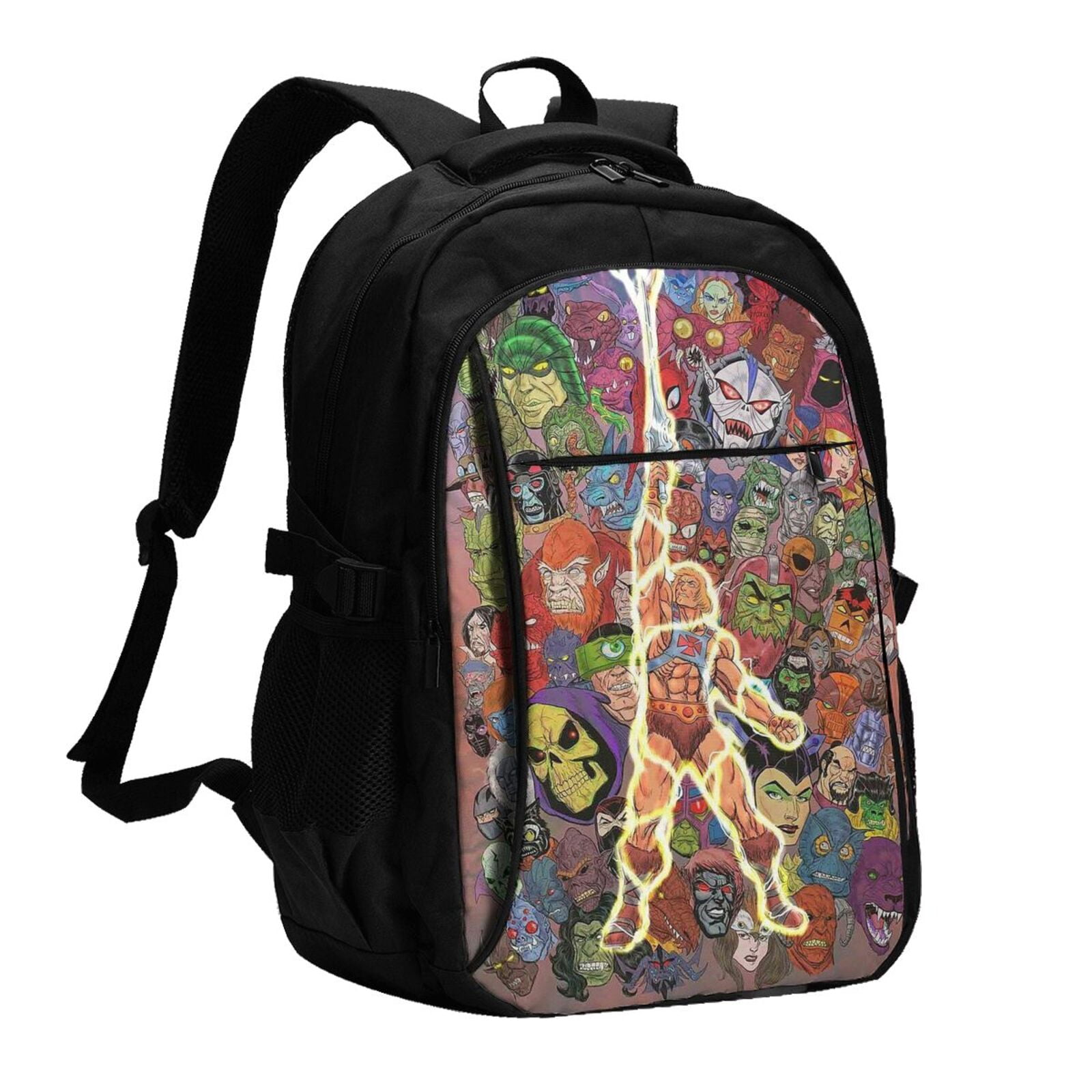Hes Man And The Masters Of Universe Laptop Backpack with USB Charging ...