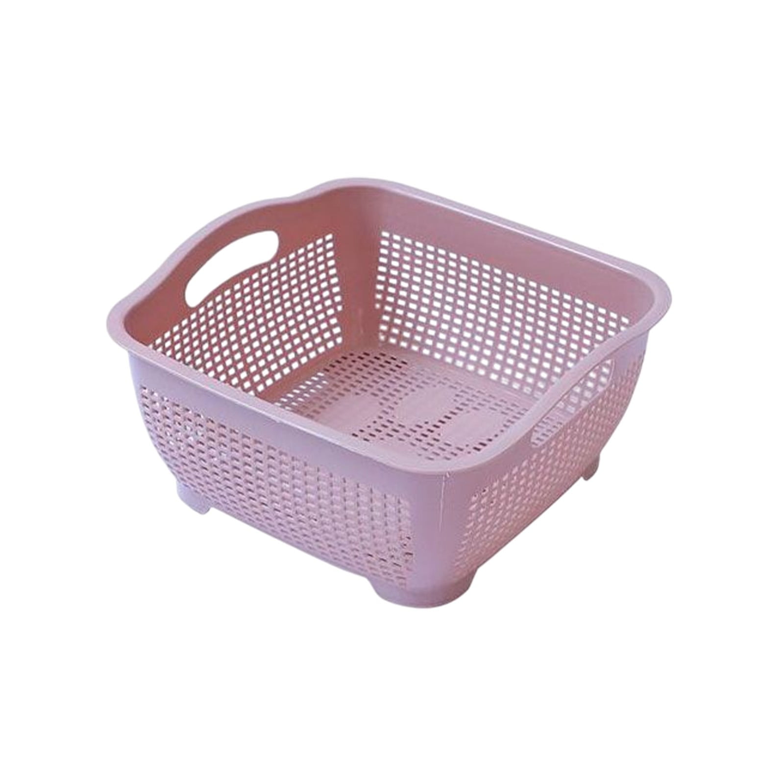 Hesai Draining Basket,Plastic Kitchen Food Strainer Bowl,Large Plastic ...