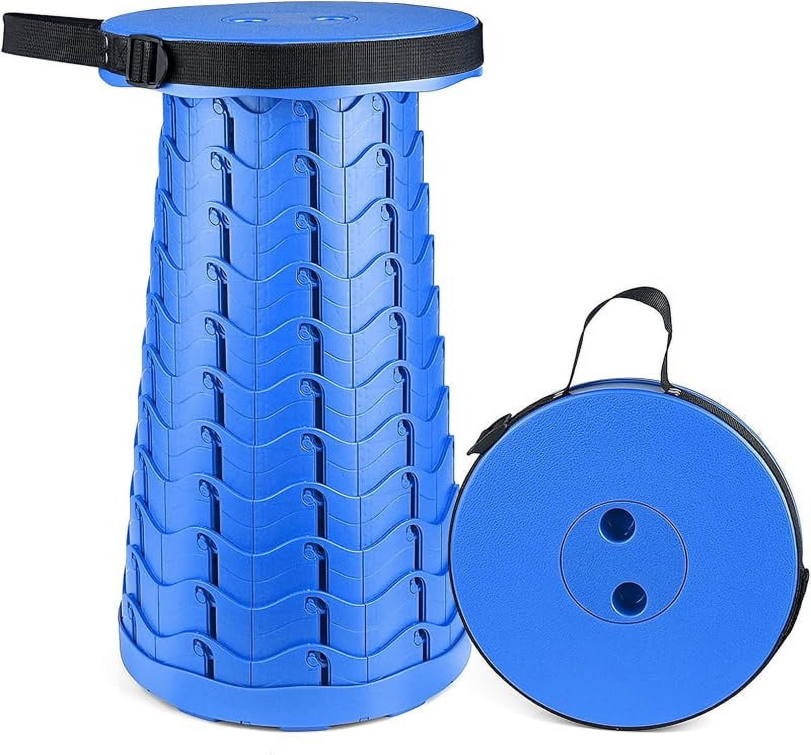 Hesanzol Portable Telescoping Stool, Retractable Folding Stool for ...