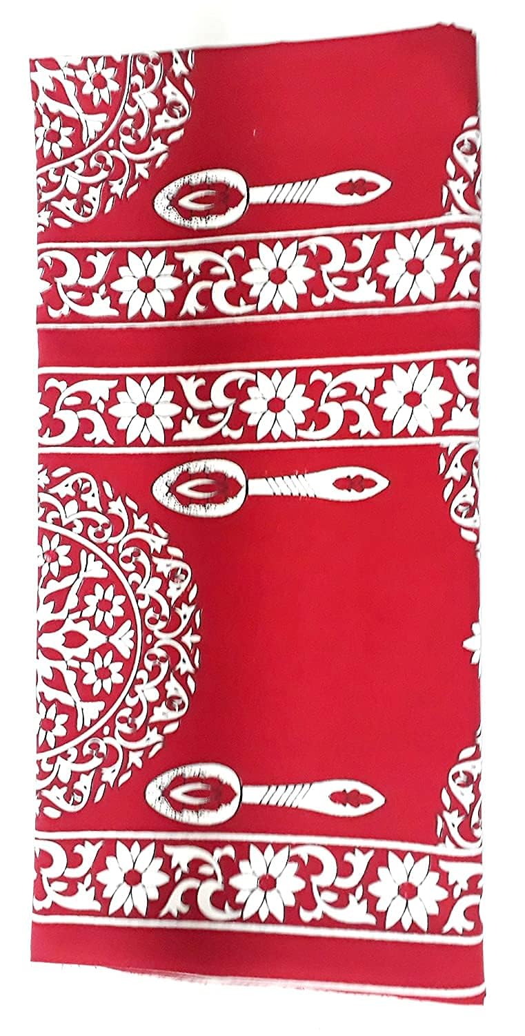 Hesch 9 Brand 4Star Micro Cloth Printed Dastarkhwan Muslim Floral and ...