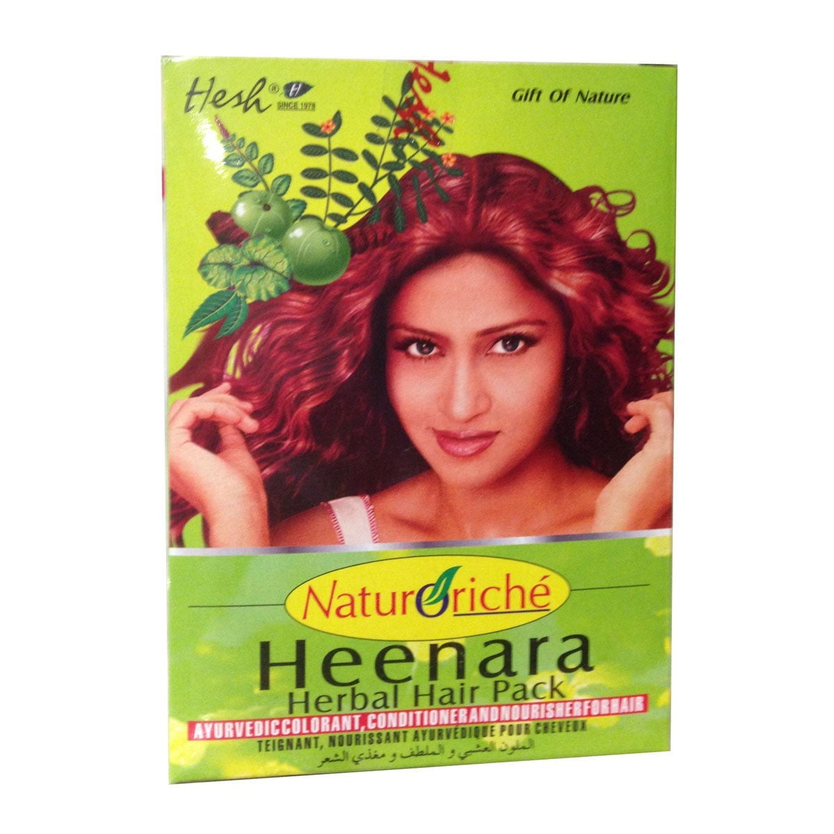 Hesh Heenara Powder Herbal Hair Pack 100g (Pack of 2) - Walmart.com