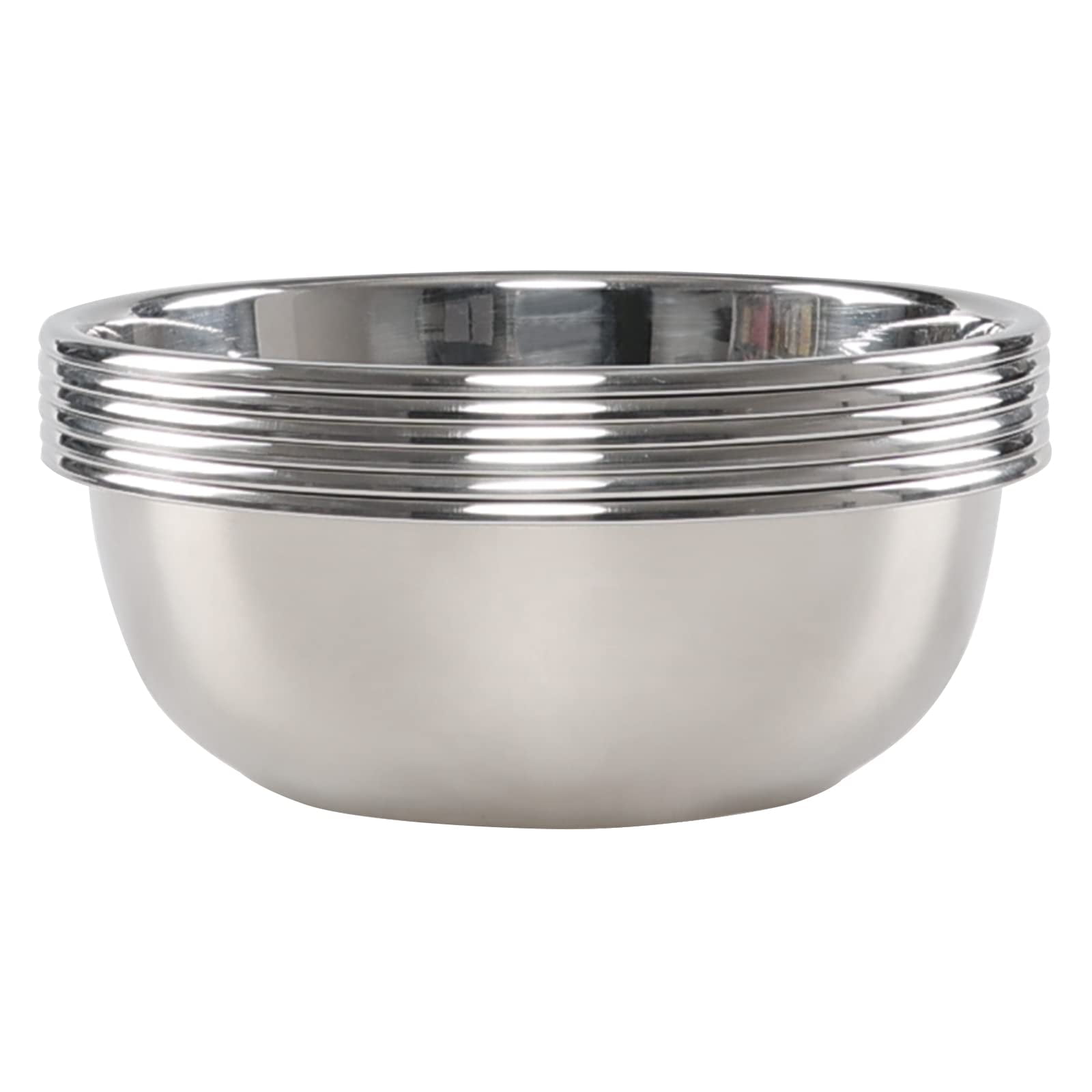 Hespama 6 Pack Stainless Steel Mixing Bowl Set C80 - Walmart.com