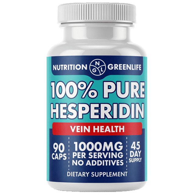 Hesperidin 500mg - 100% Pure Ingredient no Mixes or Additives for Blood ...