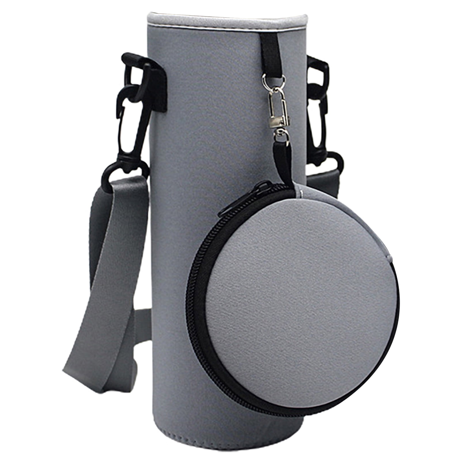 Hesroicy Cup Sleeve with Small Round Pouch, Adjustable Shoulder Strap ...