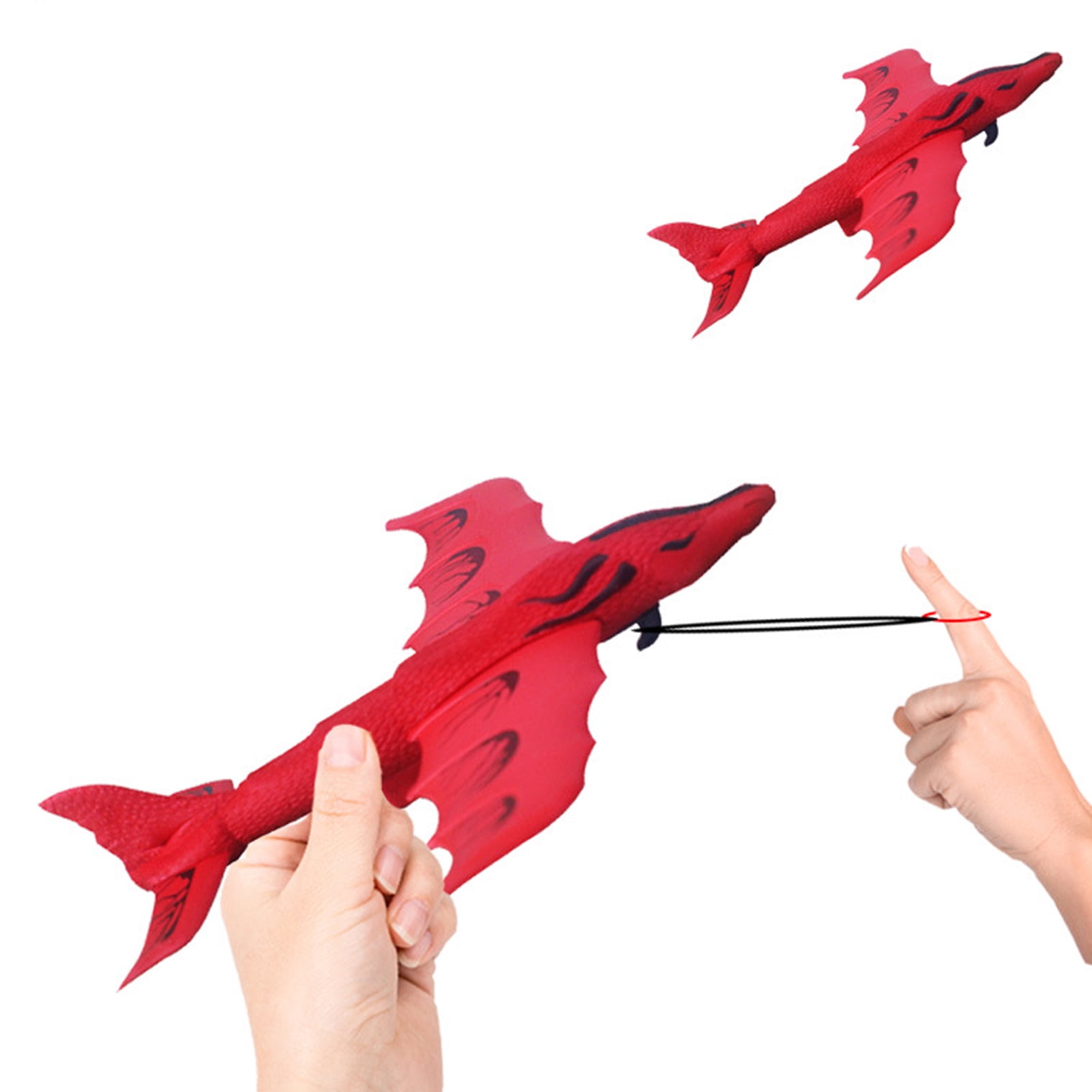 Hesroicy Hand Throw Aircraft Creative Shape Detachable No Battery ...