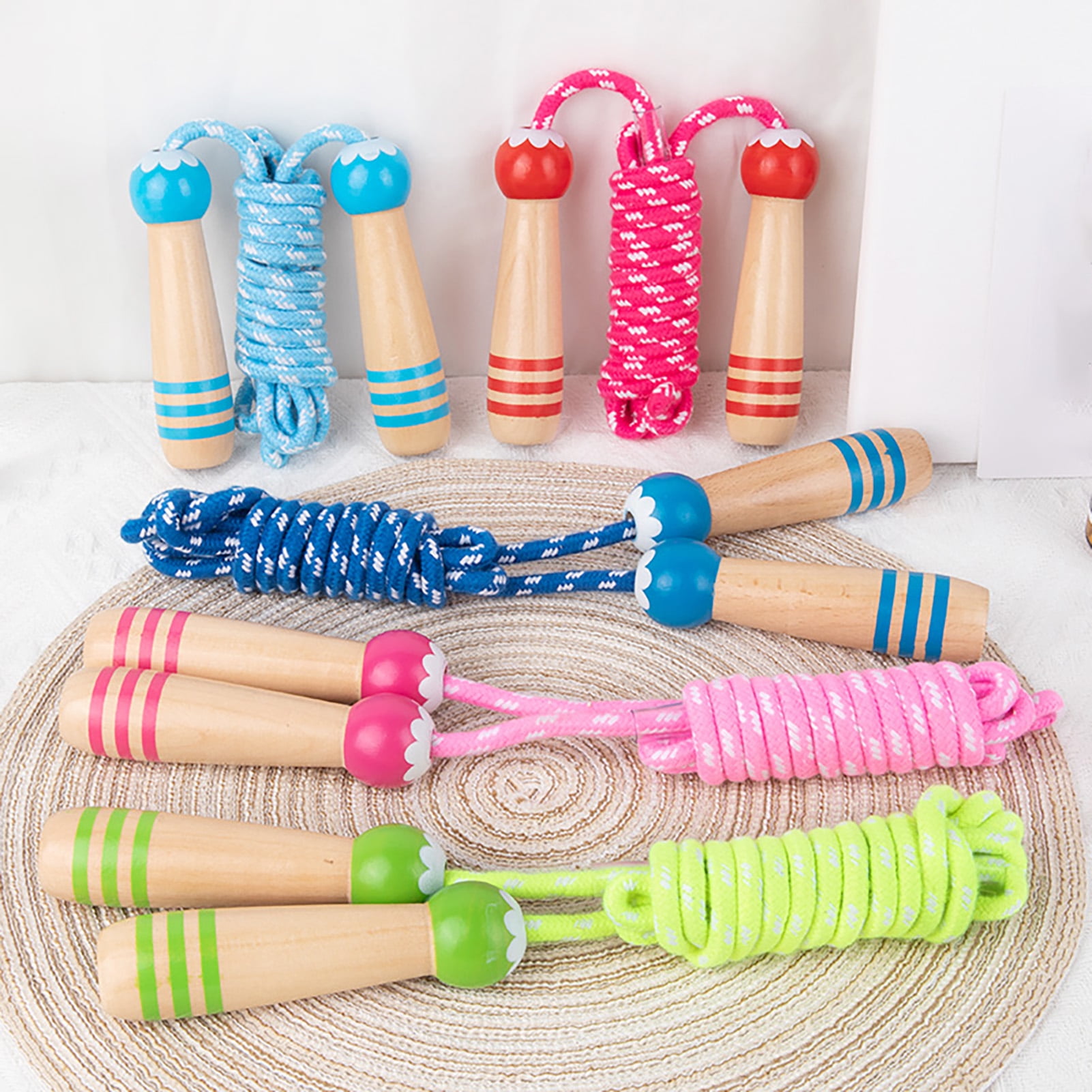 Hesroicy Lightweight Tangle-Free Braided Kid Skipping Rope Cartoon ...