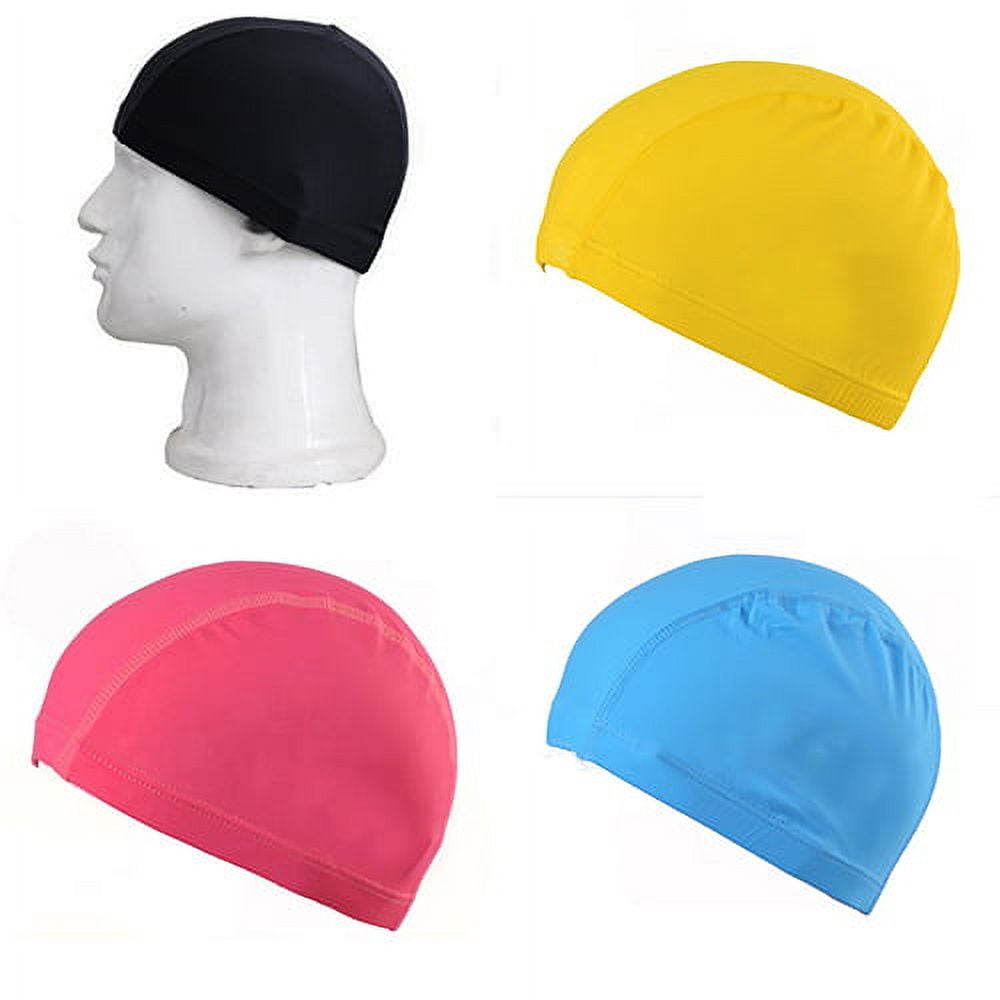 Hesroicy Men's Women's Summer Durable High Elastic Sporty Swimming Cap ...