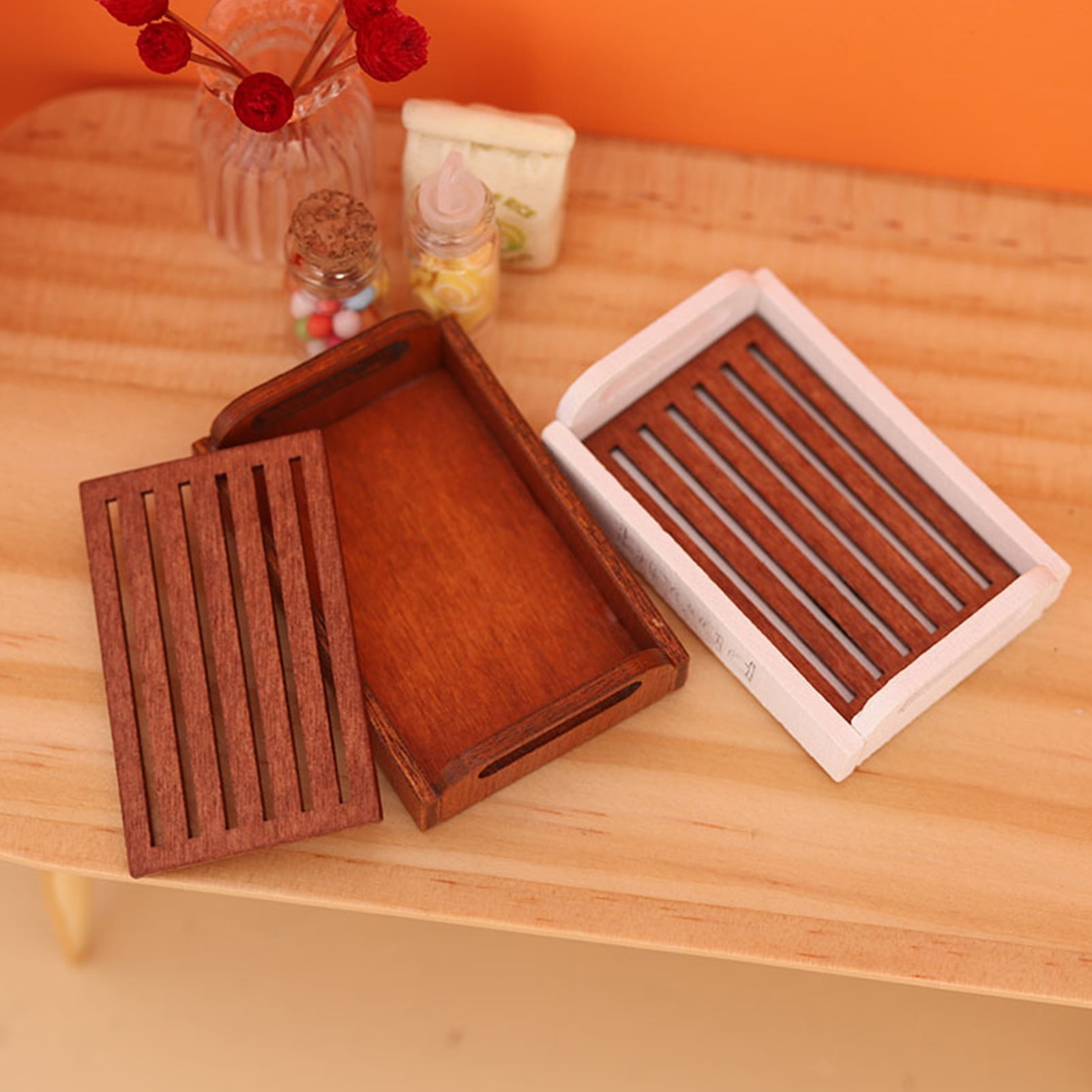 Hesroicy Mini Bread Basket High Reduction Degree Fine Workmanship Three ...