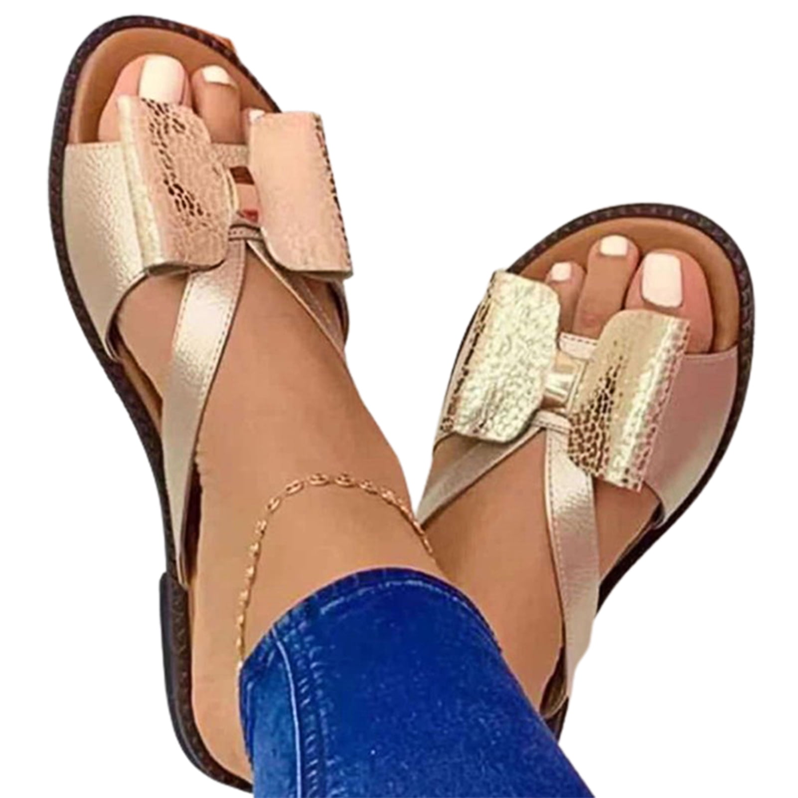 Hesroicy Soft Sole Women's Slip-On Slippers with Rubber Soles, Open ...
