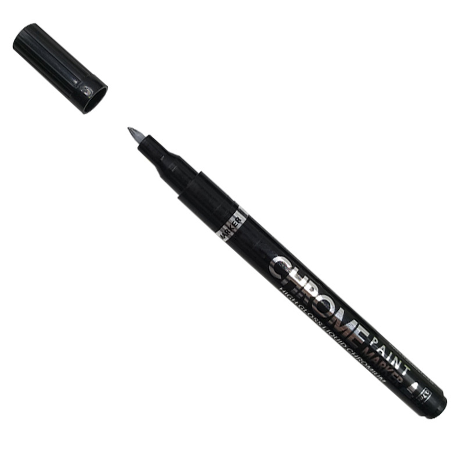 Hesroicy Unique Plastic Reflective Ink Chrome Plated Marker Pen - High ...