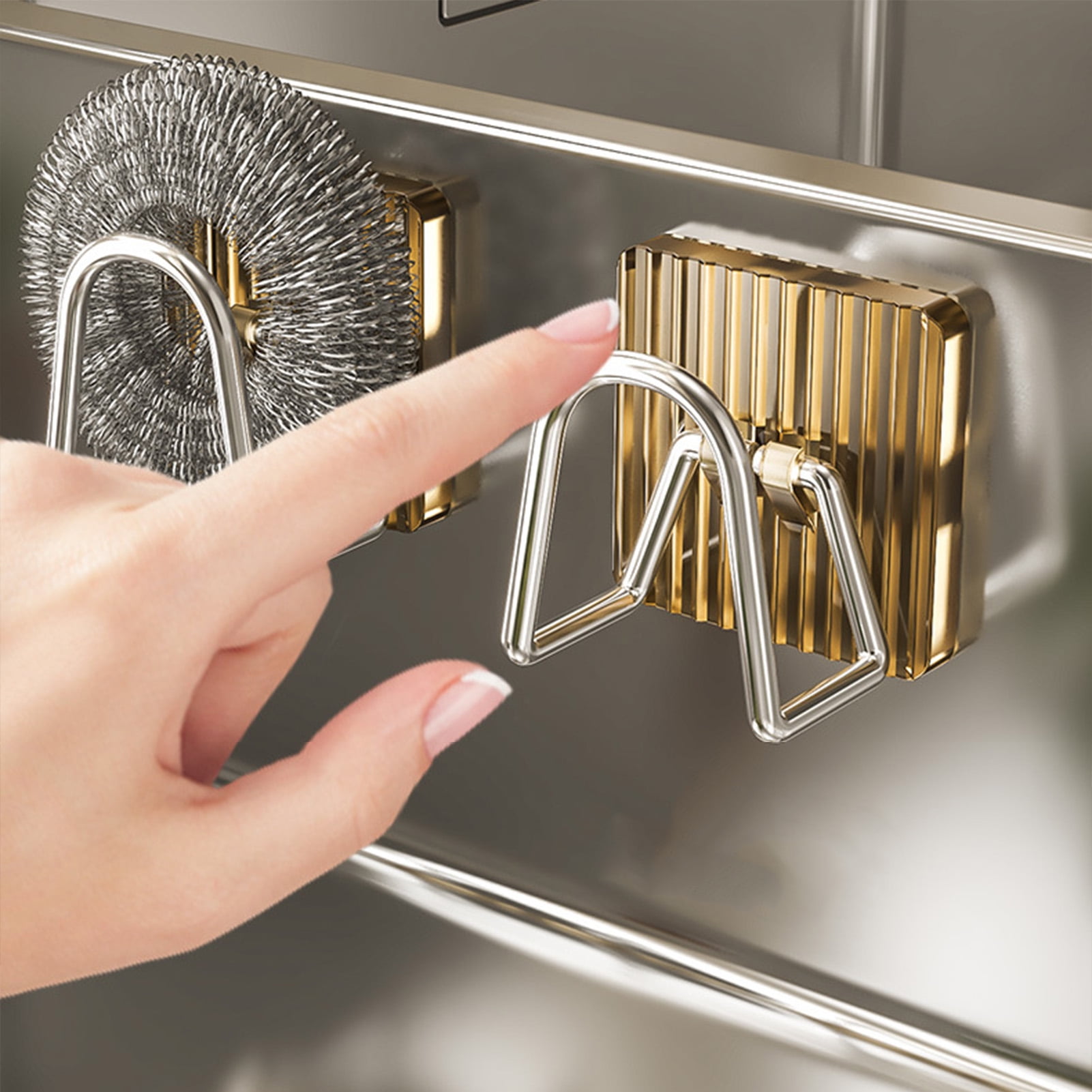 Hesroicy Upgrade Your Kitchen with U-Shaped Drainage Rack Hook Strong ...