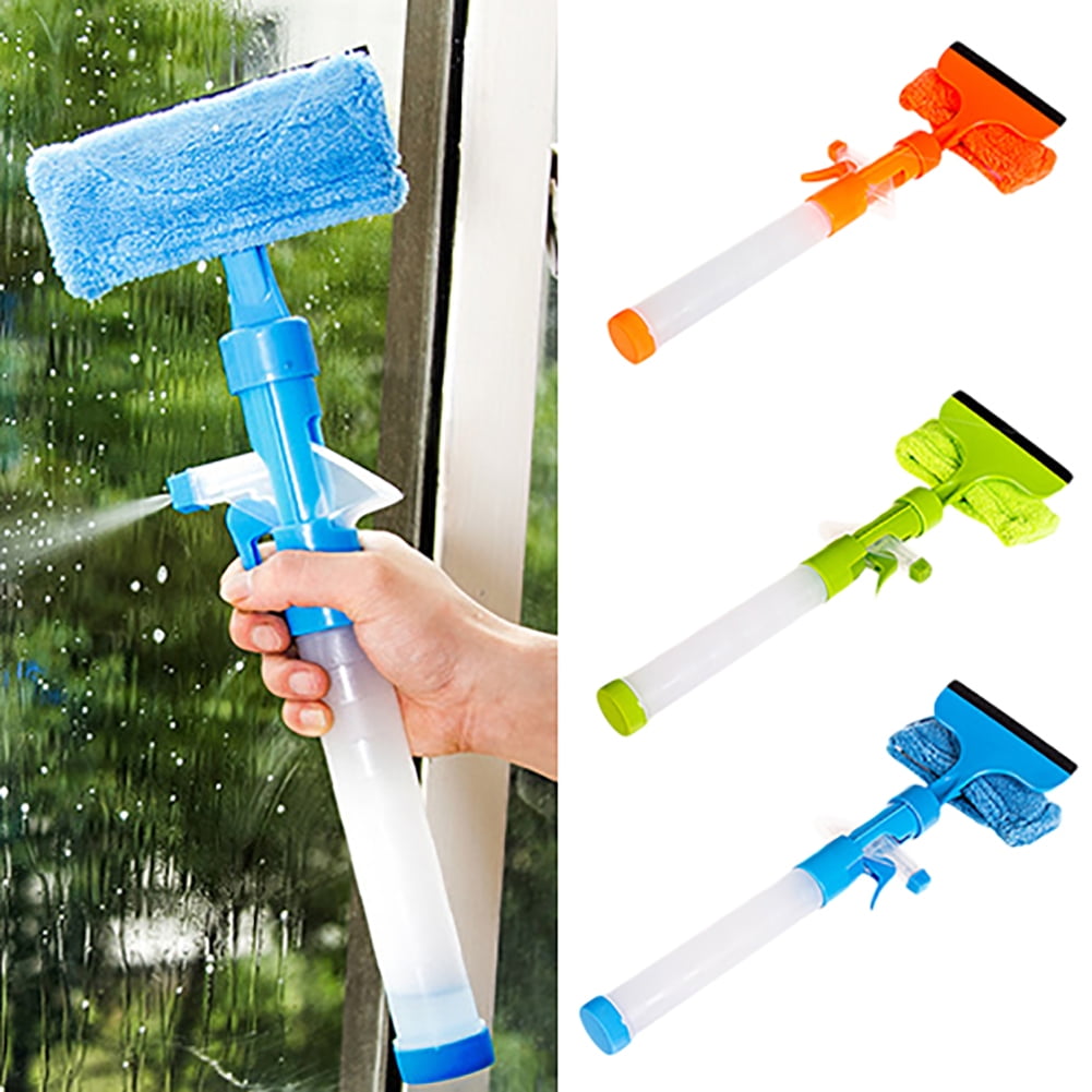 Hesroicy Versatile Shower Squeegee and Window/Car/Glass/Mirror Cleaner ...