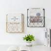 Spectrum Diversified Scroll Magazine Rack, Wall Mount, Black - Walmart.com