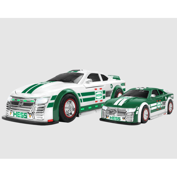 Hess Toy Truck 2025 Stock Car Racers Holiday 2-in-1 Duo - Walmart.com