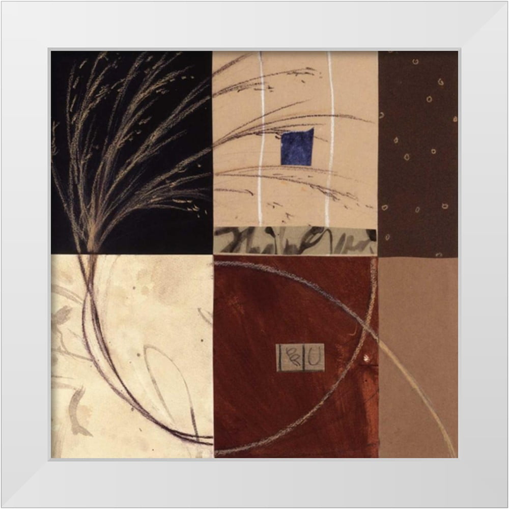 Hess, Gretchen 12x12 White Modern Wood Framed Museum Art Print Titled ...