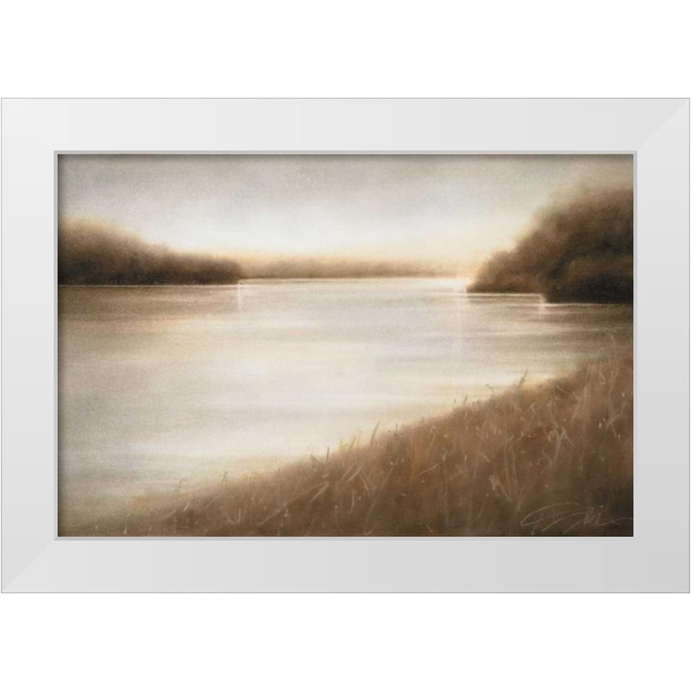 Hess, Gretchen 32x23 White Modern Wood Framed Museum Art Print Titled ...