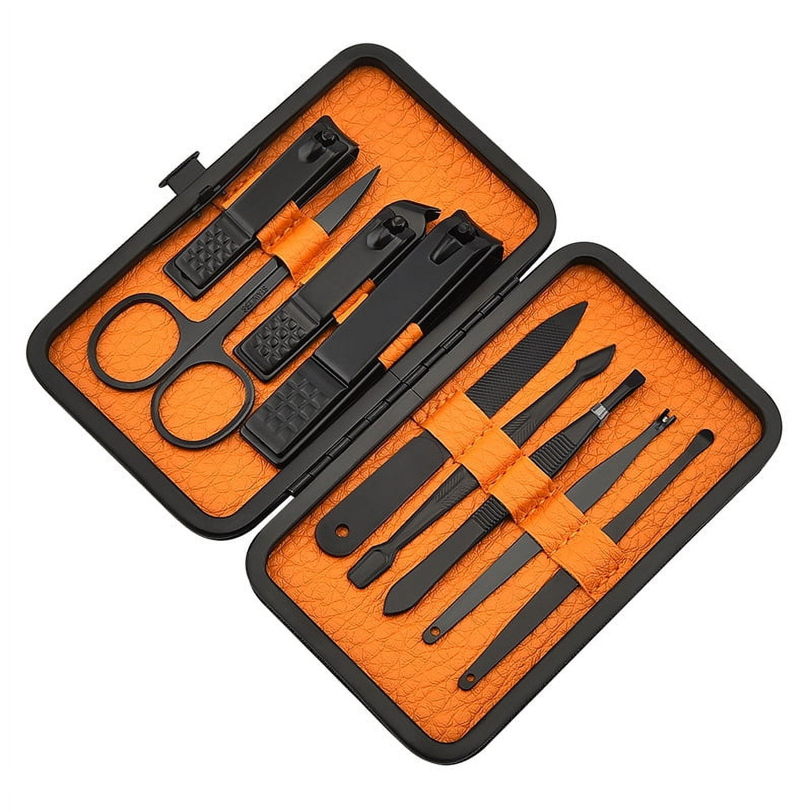Hessimy 10 Pieces Arsenal Manicure and Pedicure Set,Press on Nails Men ...