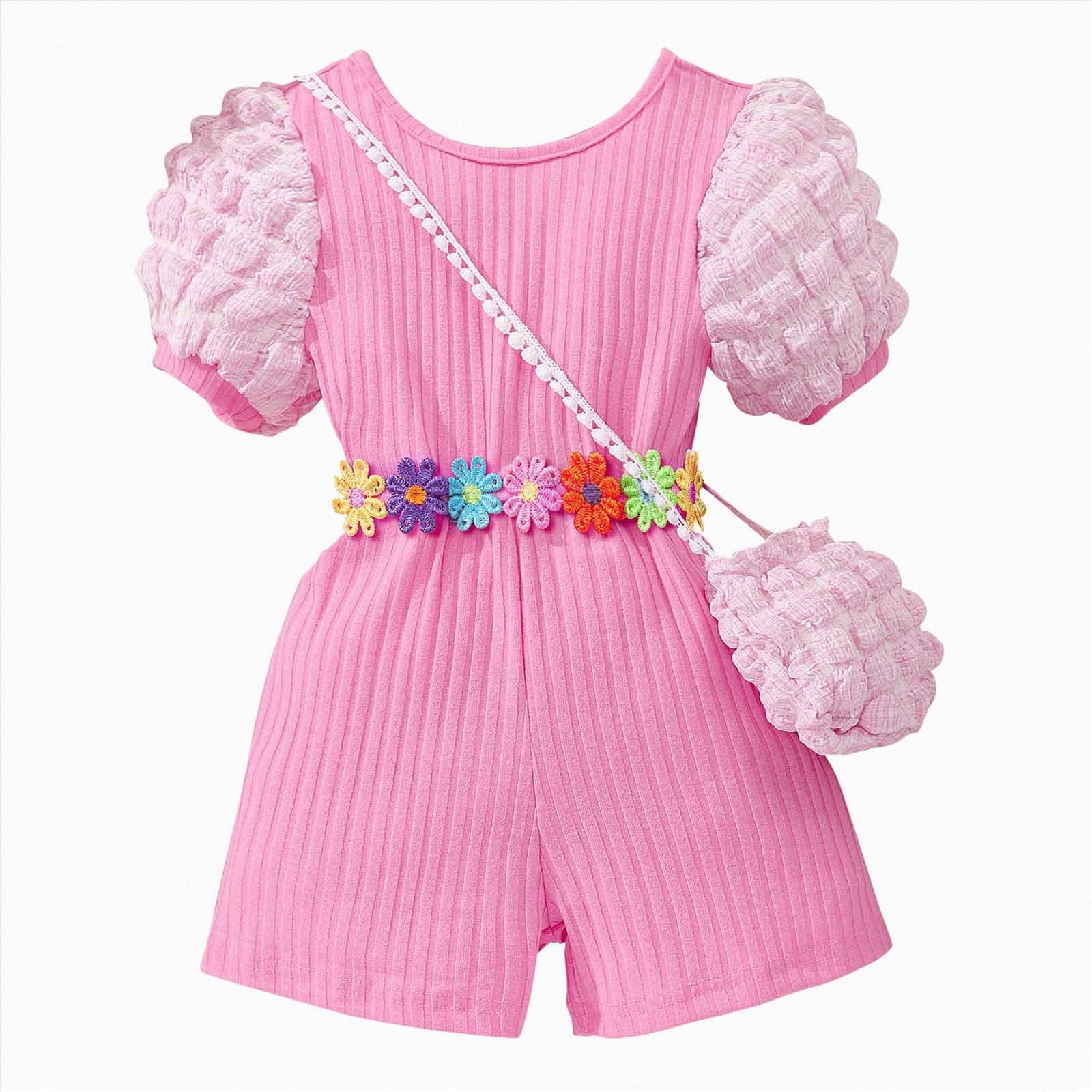 Hessimy Baby Girl Clothes Toddler Summer Outfit Short Sleeve T-Shirt ...