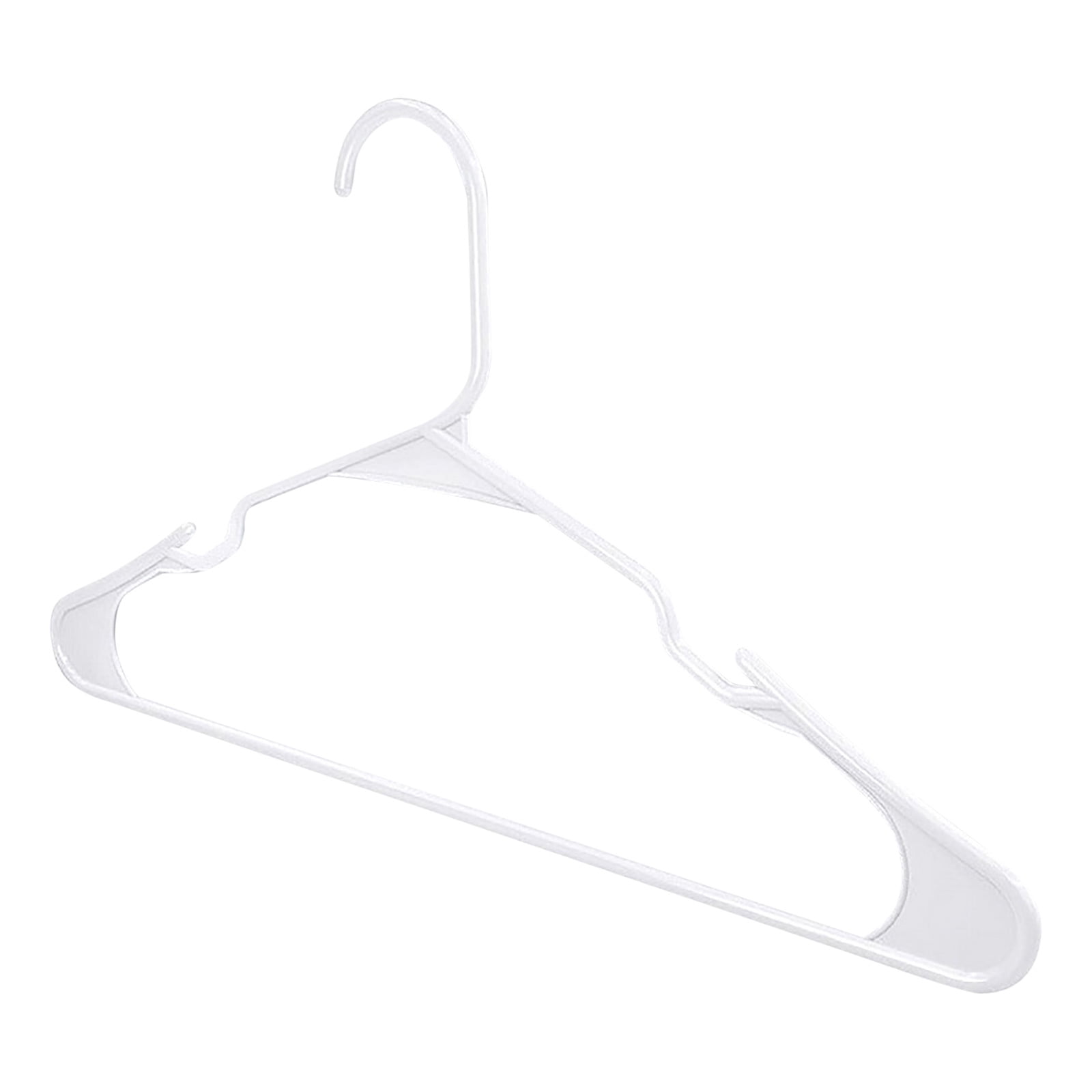 Hessimy Clothes Hangers , Notched Adult Hangers for Any Clothing Type ...