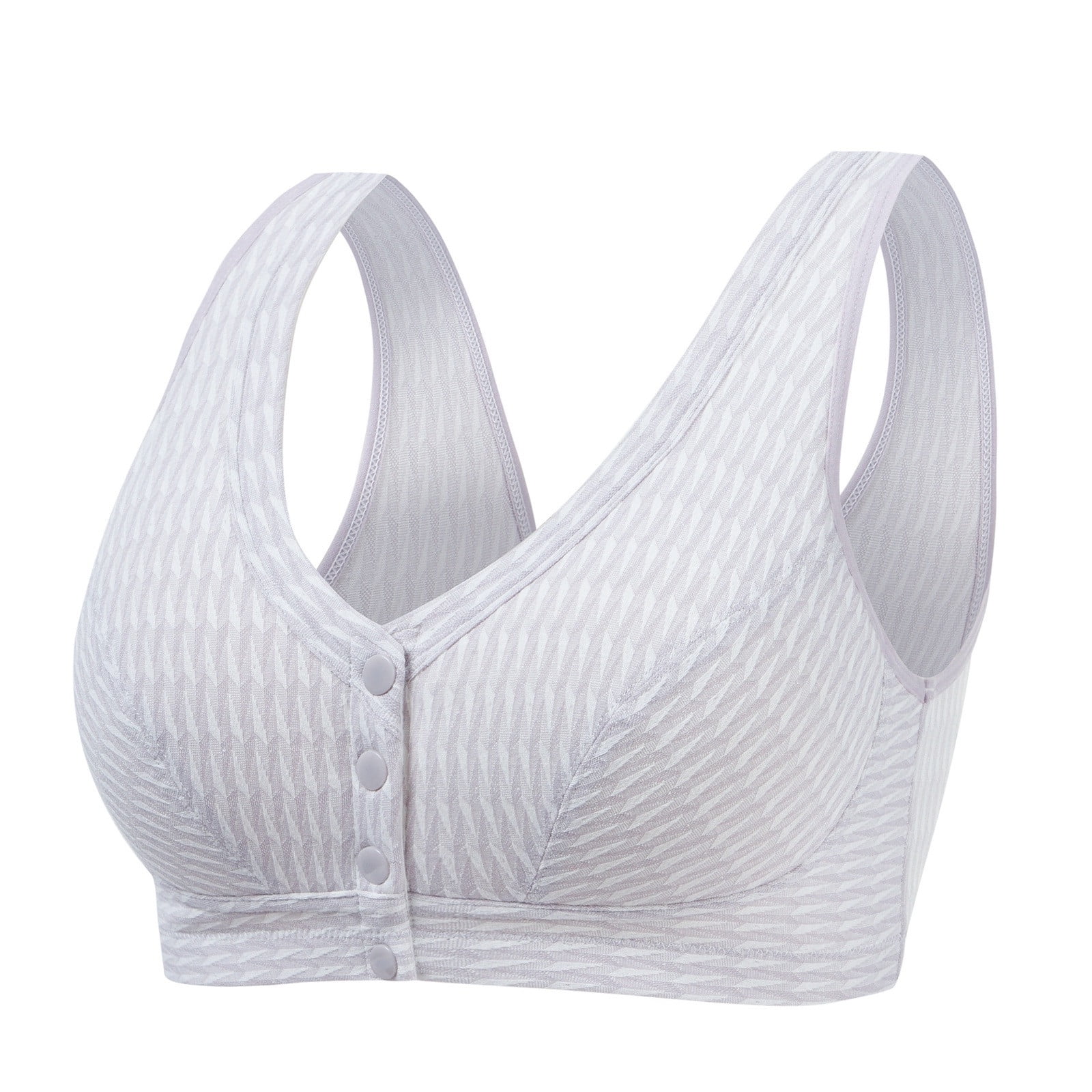 Hessimy Daisy Bra for Women Front Closure Comfy Bras for Older Women ...