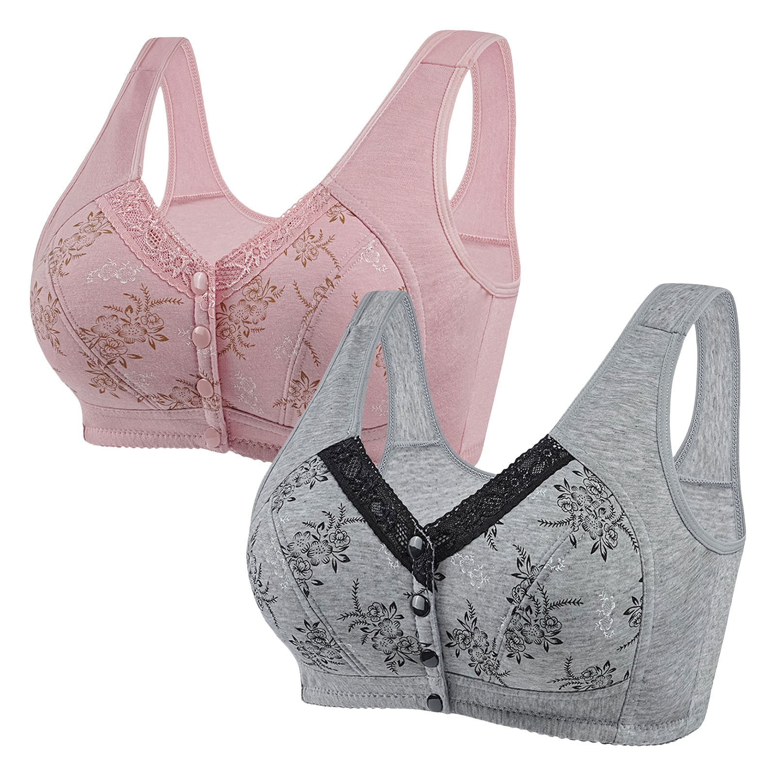 Hessimy Daisy Bras for Older Women Bras For Older Women Bras Full ...
