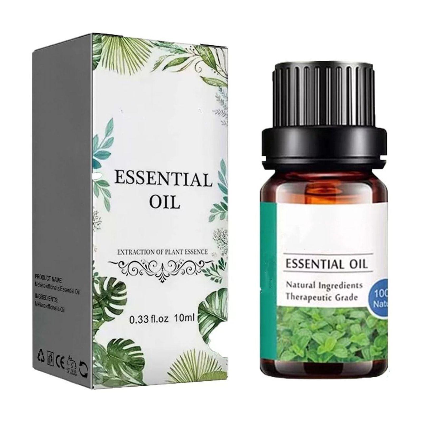 Hessimy Essential Oil Sets, Pure Melissa Essential Oil, Lemon Balm ...