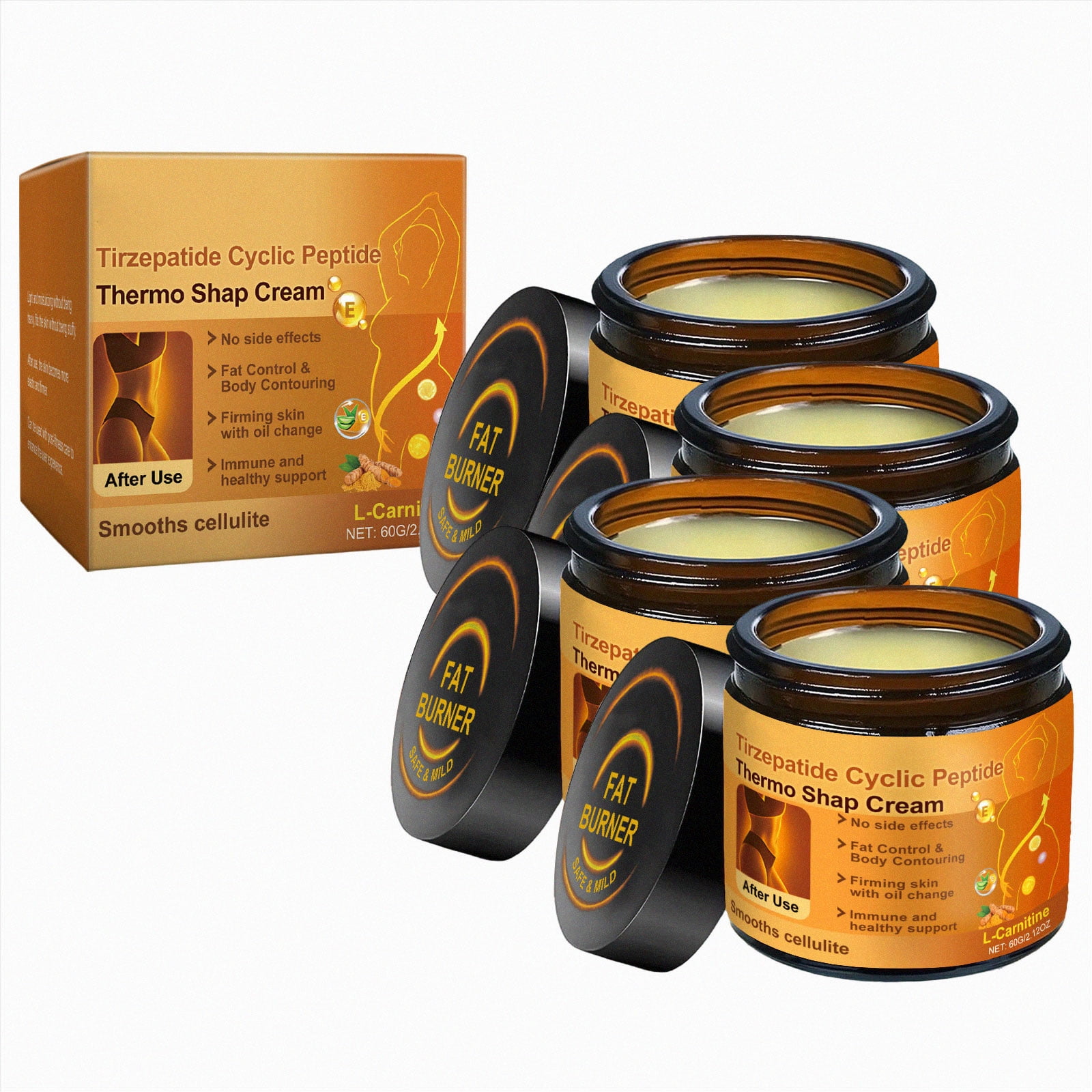 Hessimy Flat Belly Firming Cream - Skin Tightening & Cellulite Cream ...