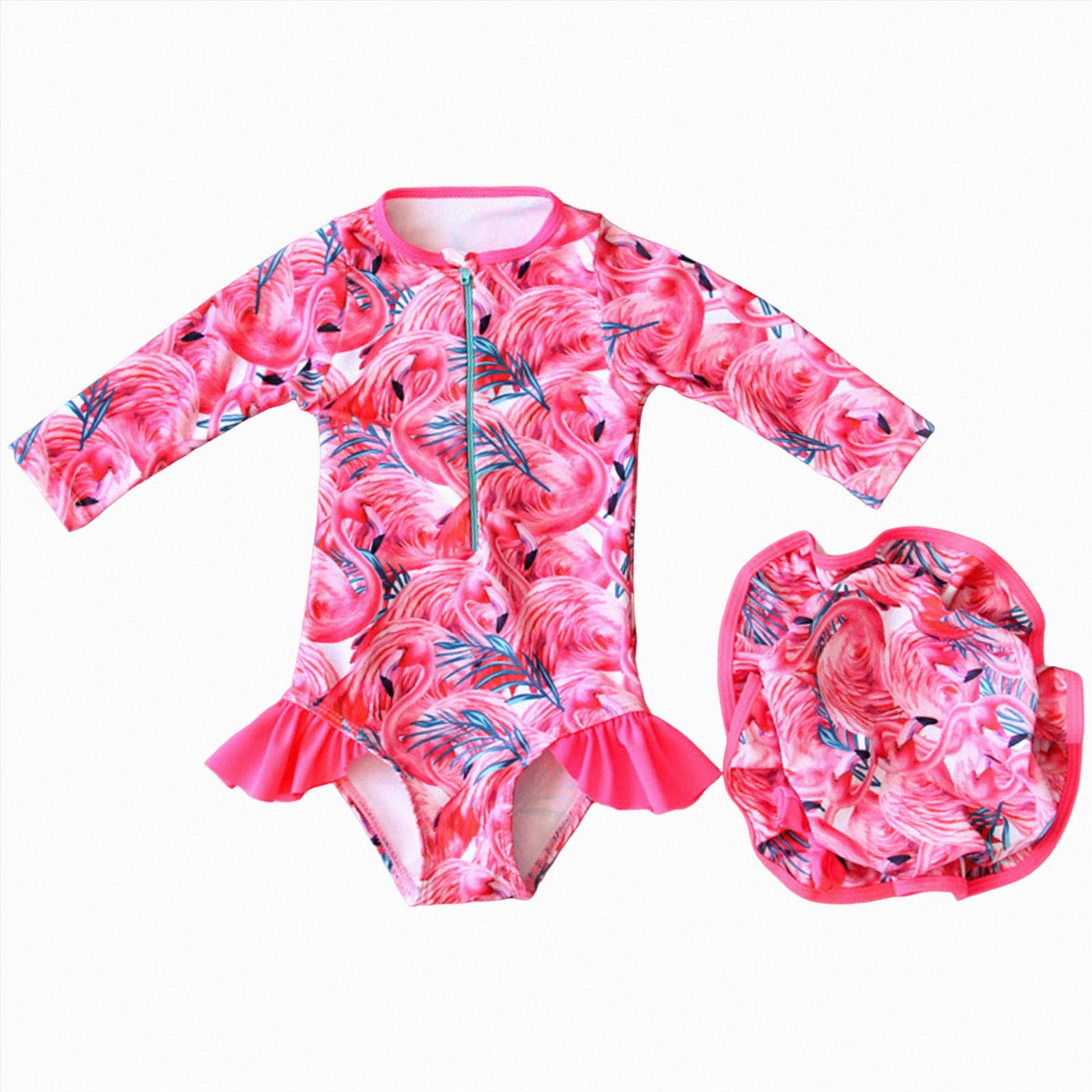 Hessimy Girl Swimsuit Infant Bathing Suit Newborn One Piece Cute Summer ...