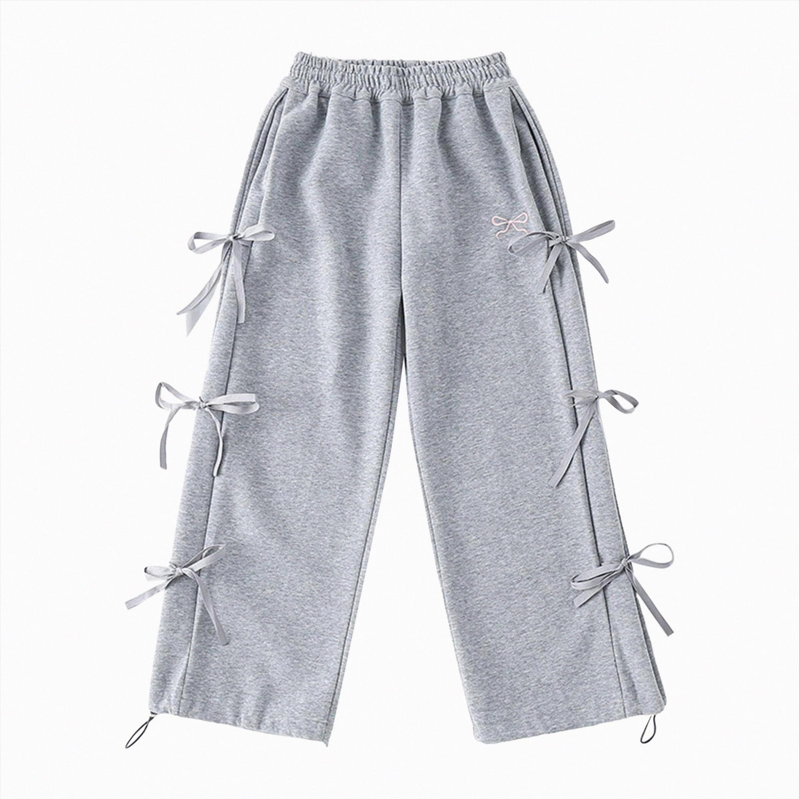 Hessimy Girls Metallic Jogger Pants Shiny Jazz Street Hip Hop Dance ...