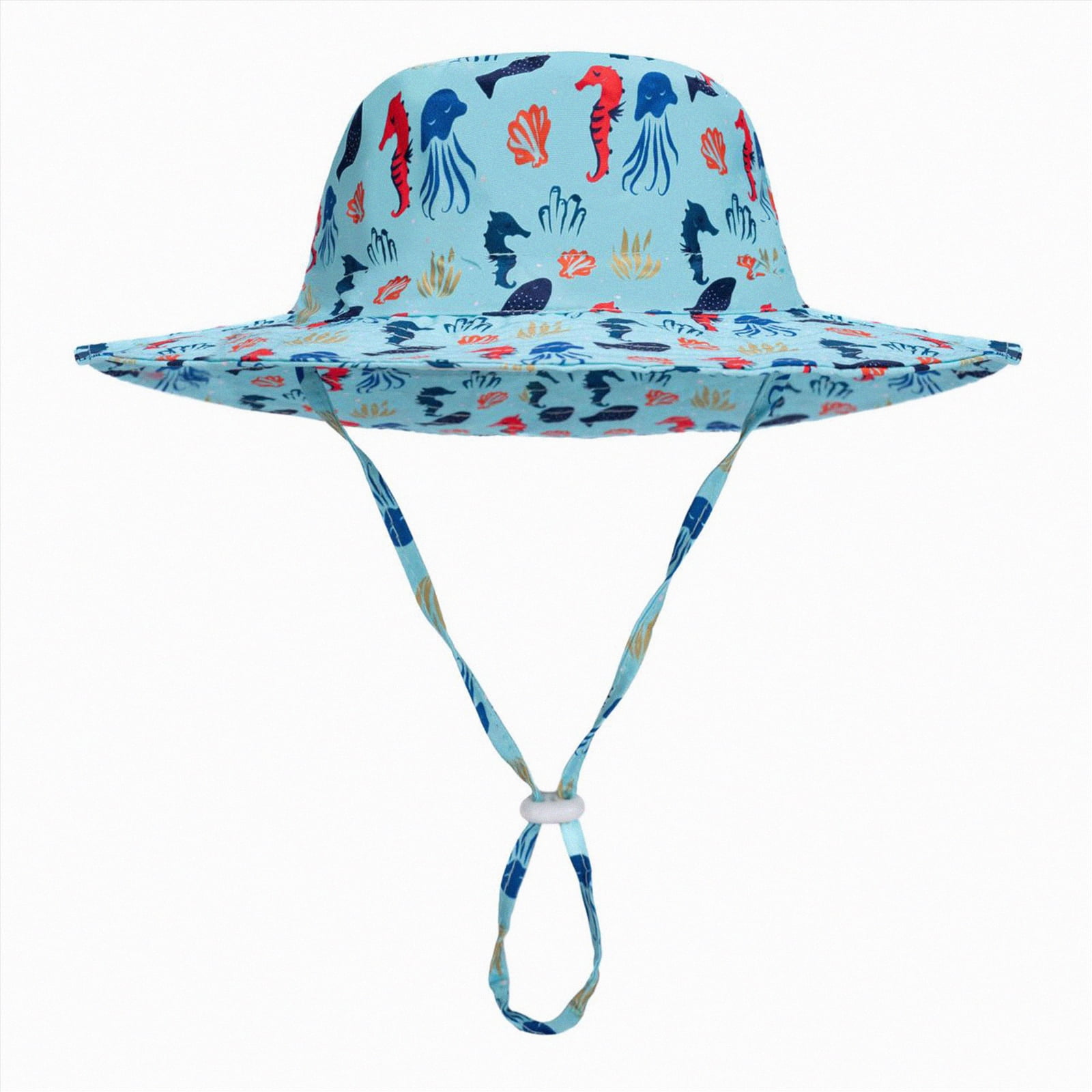 Hessimy Kids Sun Hat UPF 50+ Boys Girls Protection Hat Wide Brim Beach ...