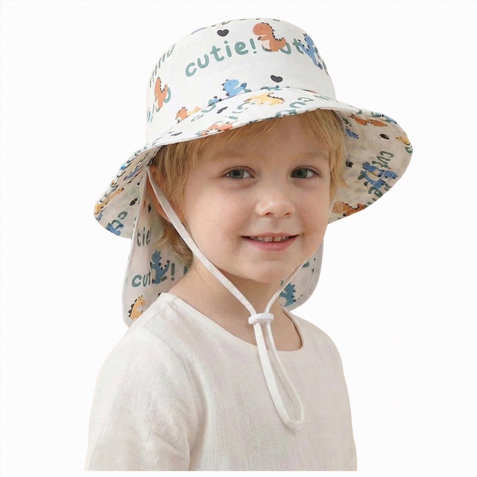 Hessimy Kids Sun Hat UPF50+ Sun Protection Boys Girls Bucket Hat Summer ...