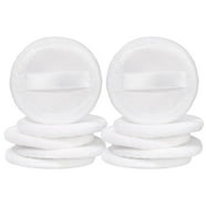 5 Pack Round Powder Puff Reusable Cotton Sponge Powder Puff Pad with ...