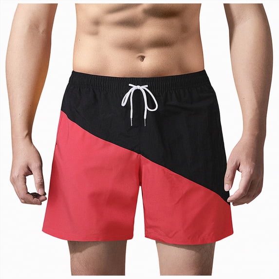 Hessimy Men Swim Trunks with Breathable Liner Quick Dry Pockets for ...