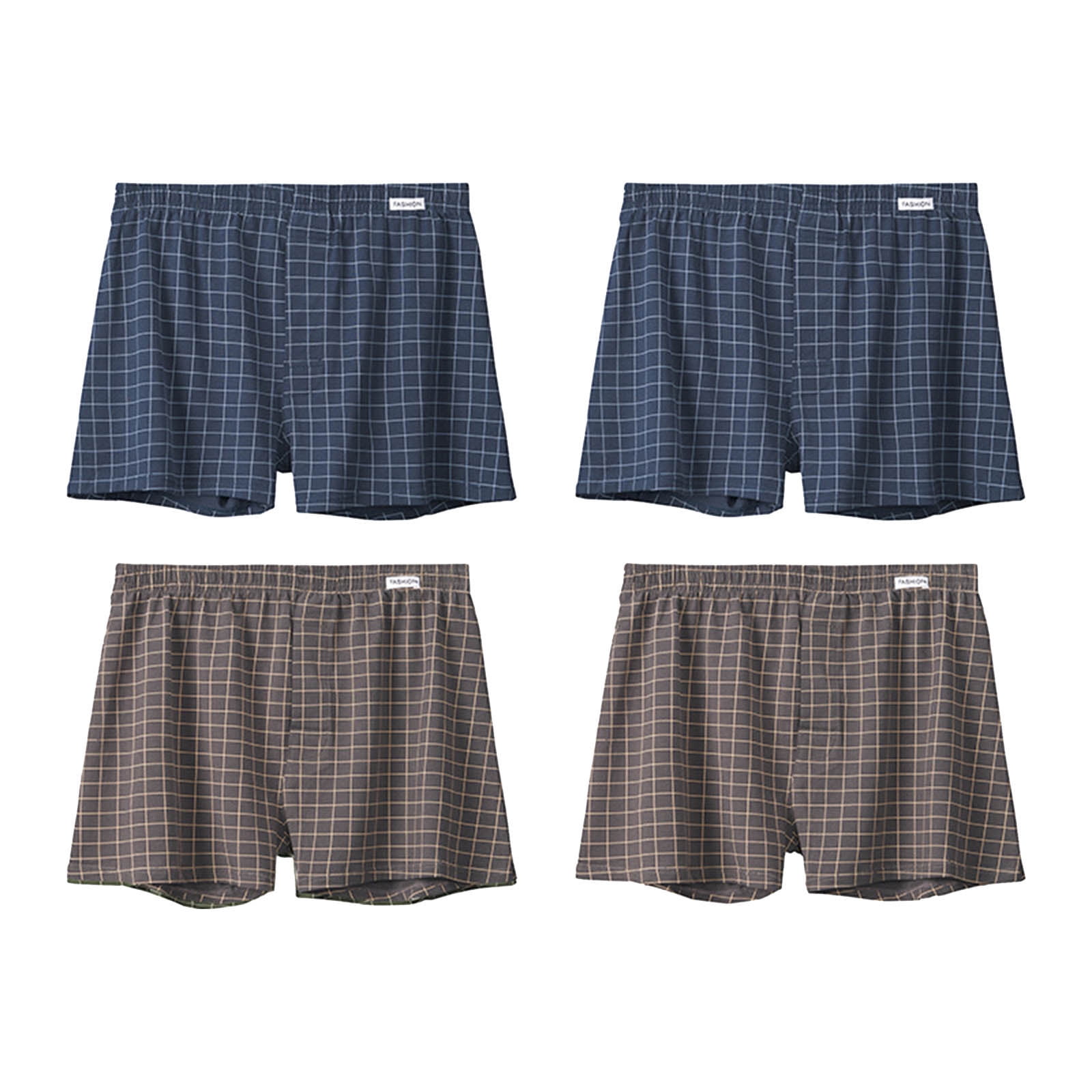 Hessimy Men's Breathable Boxer Briefs, Moisture Wicking Underwear ...