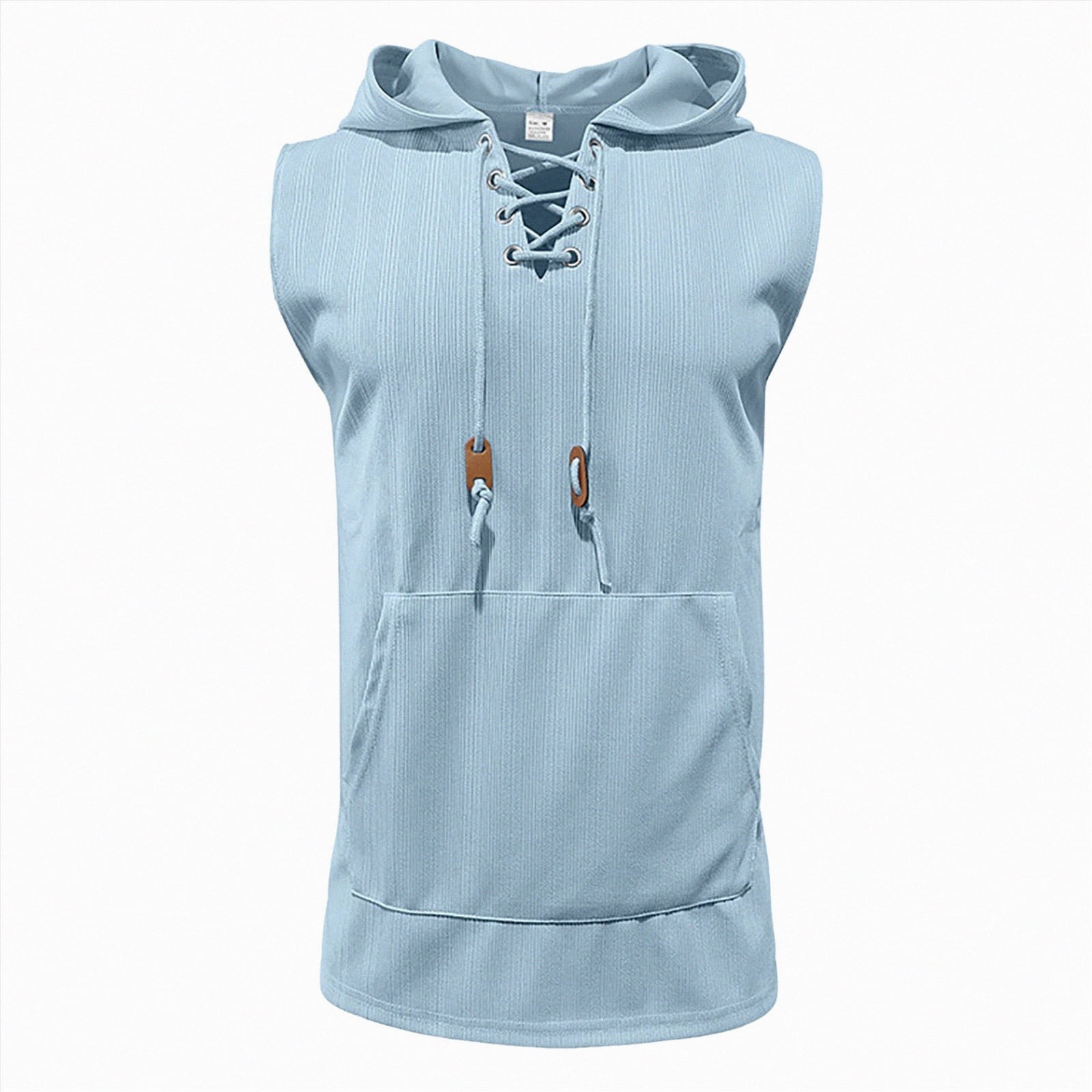 Hessimy Men's Casual Tank Tops V Neck Sleeveless T Shirts Summer Beach ...