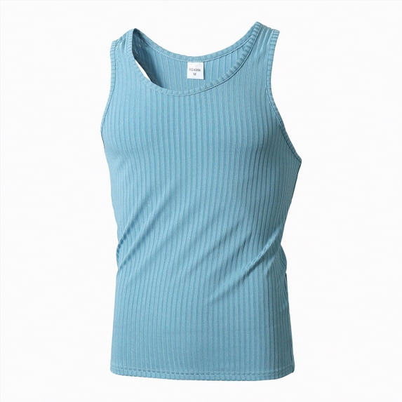 Hessimy Men's Gym Workout Tank Tops Y-Back Muscle Tee Stringer ...