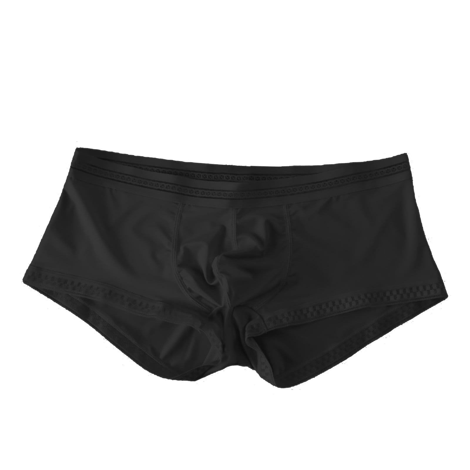 Hessimy Men's Underwear Boxer Briefs two side pockets Hidden Your Stash ...