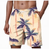 Hessimy Mens Boys Short Vintage Swim Trunks Quick Dry Swim Suits Board ...