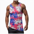 Hessimy Mens Casual Knitted Tank Tops Crew Neck Sleeveless Muscle T ...