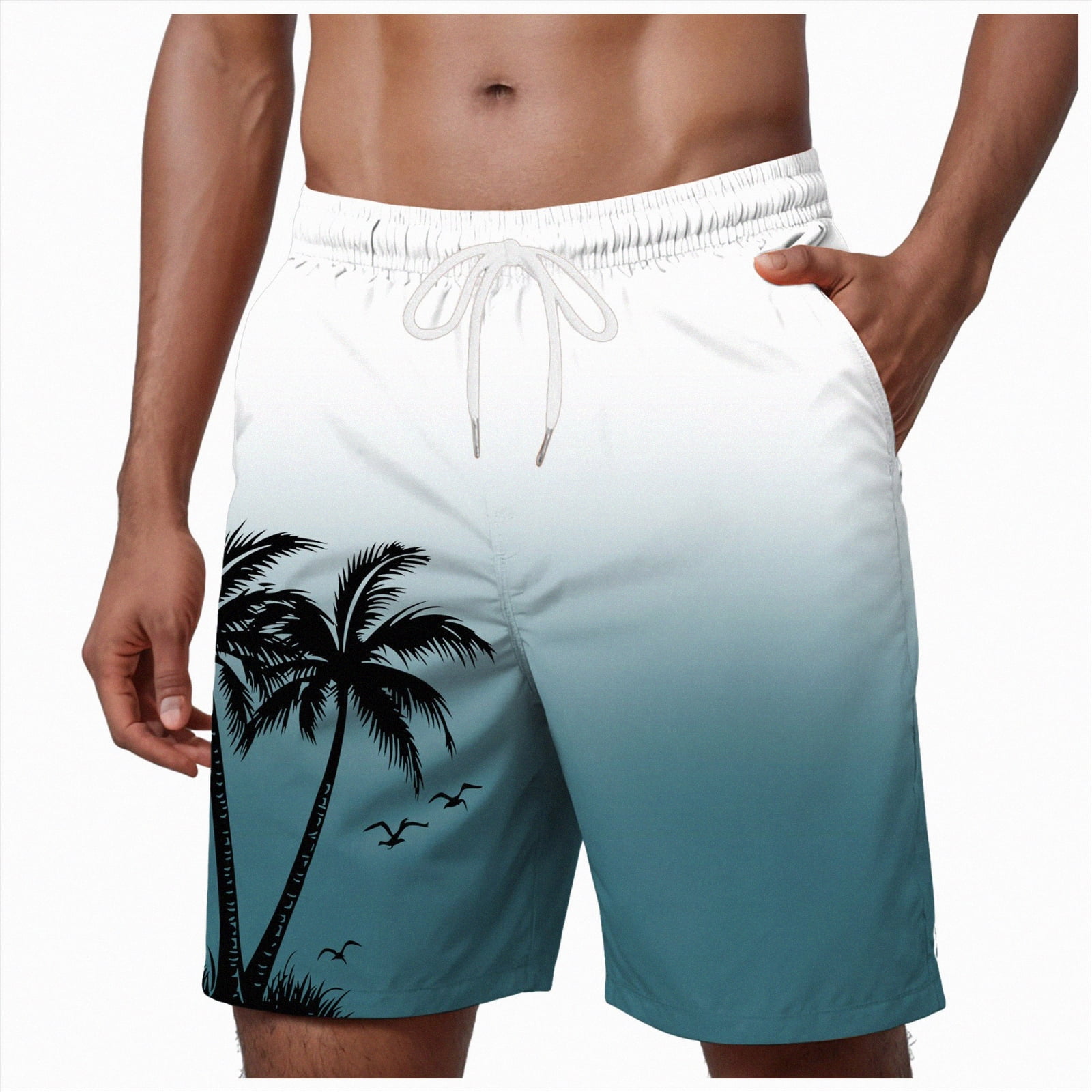 Hessimy Mens Stretch Swimming Shorts Swim Trunks Swimwear Bathing Suits ...