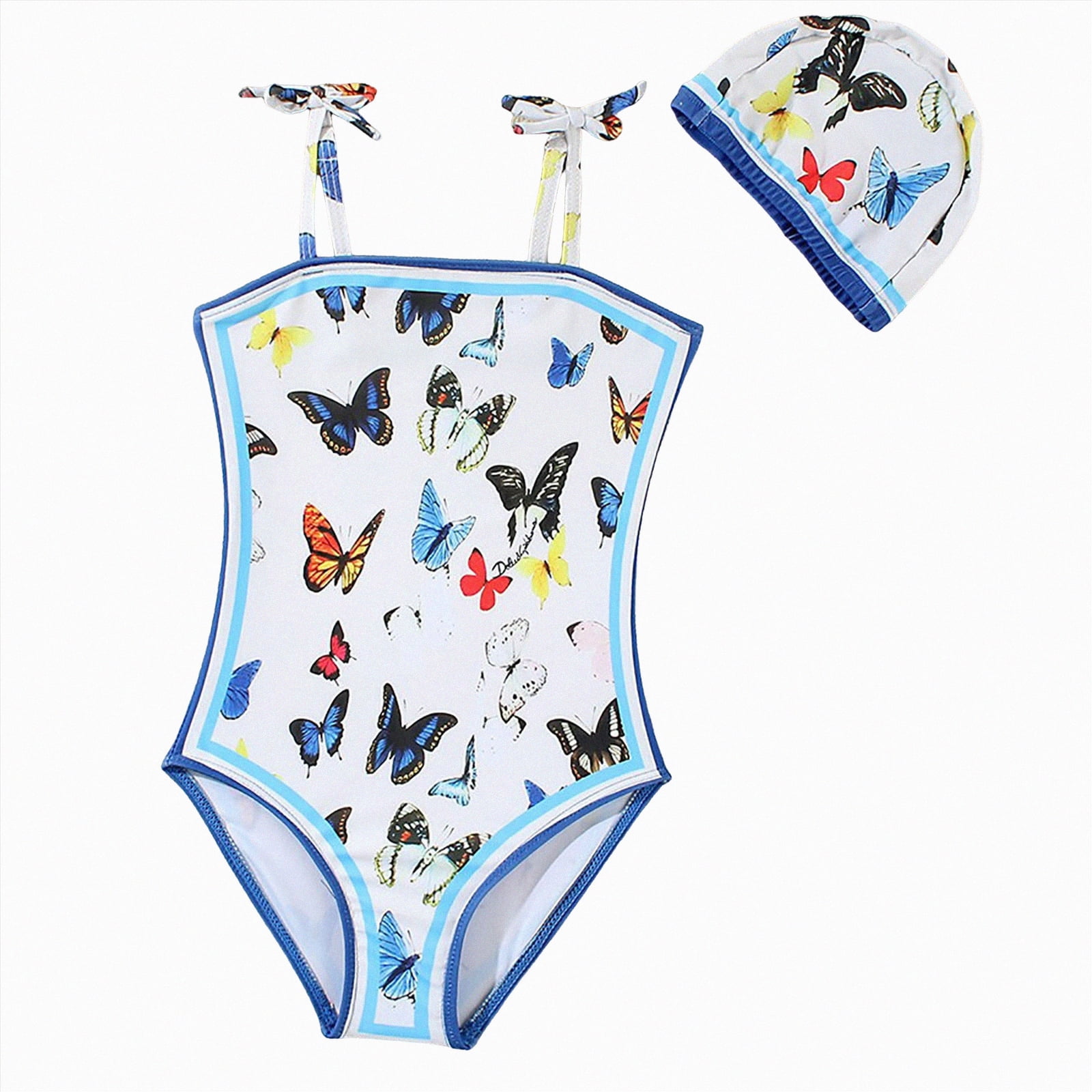 Hessimy Newborn Girl Swimsuit Toddler One Piece Bathing Suit Infant ...
